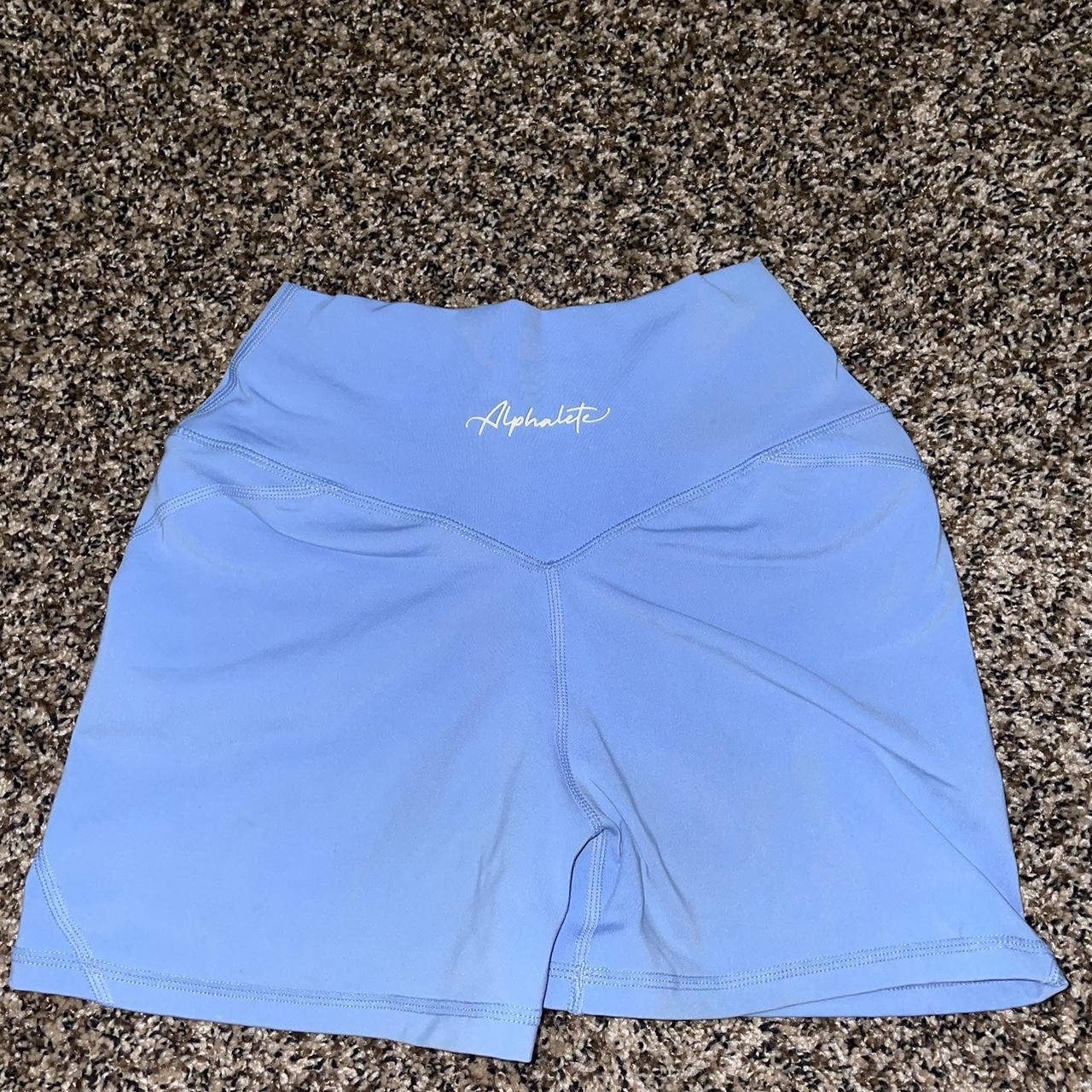 Alphalete v waistline shorts Super flattering!!!,... - Depop