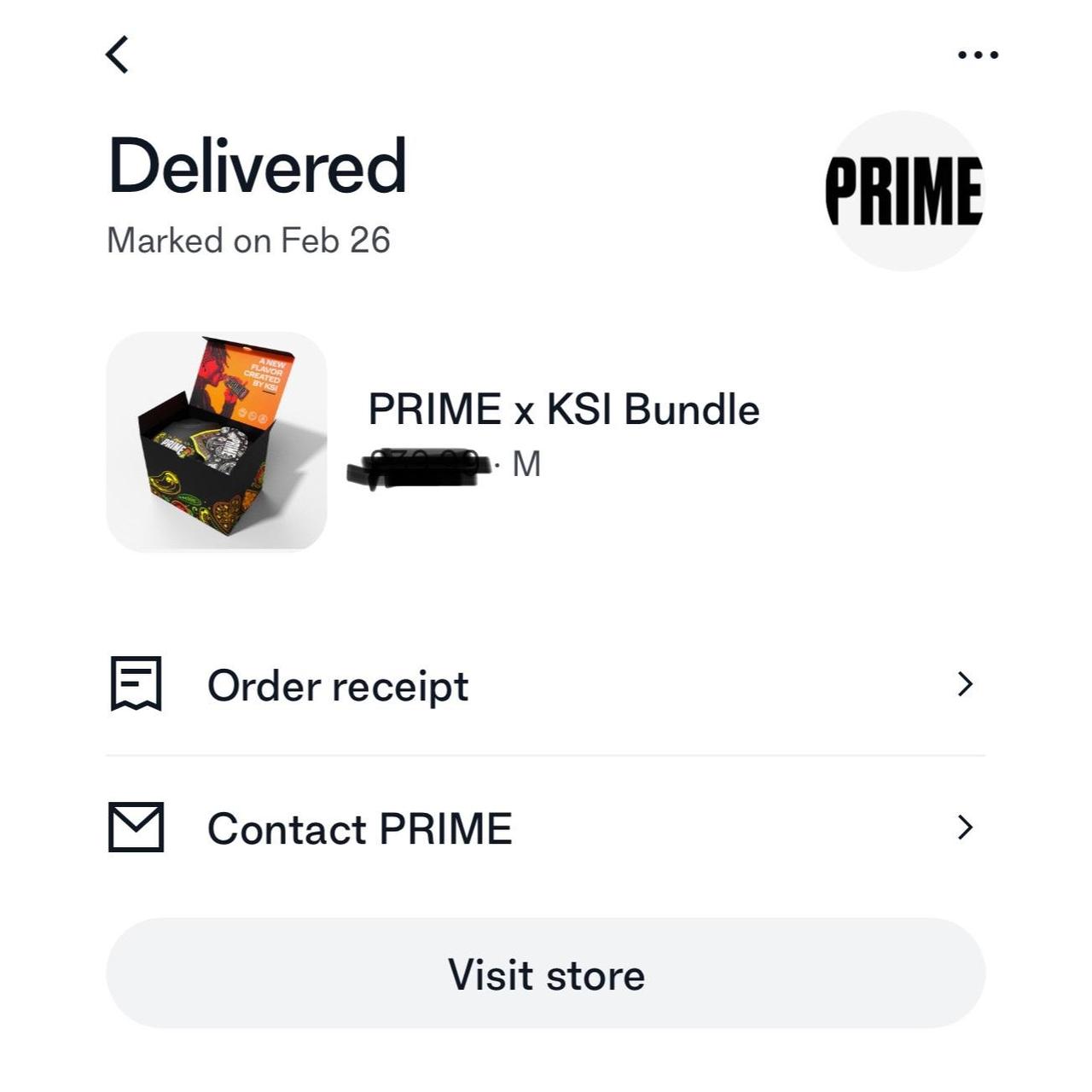 KSI X PRIME Limited edition (Medium) 12x Ksi Prime... - Depop
