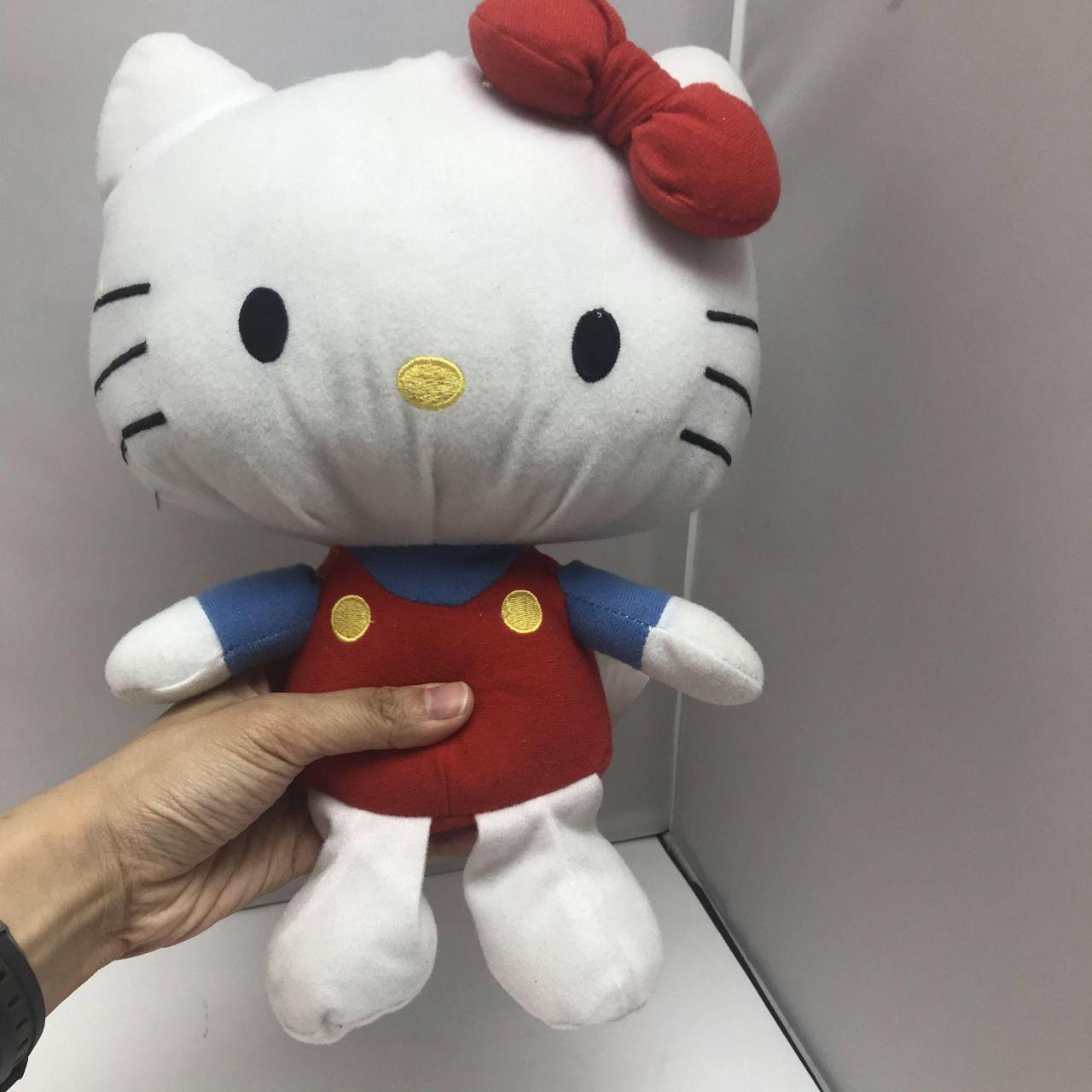 Hello Kitty White and Red Stuffed-animals | Depop
