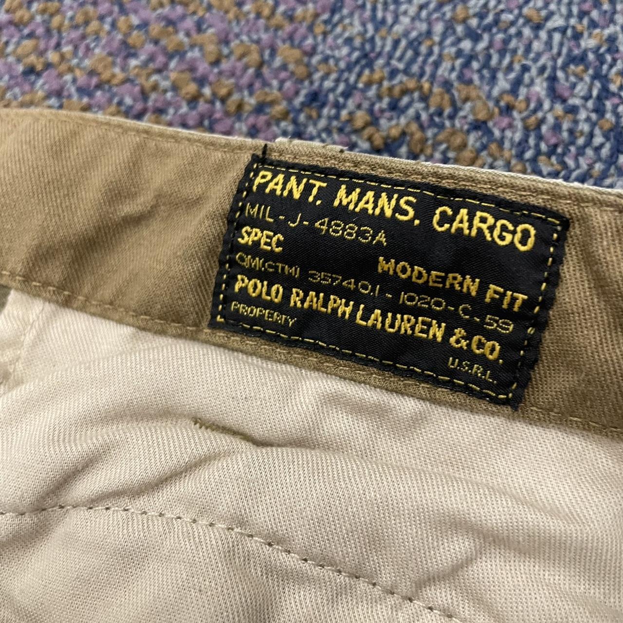 Polo Ralph Lauren army cargo pants 📏36”x34” 33”... - Depop