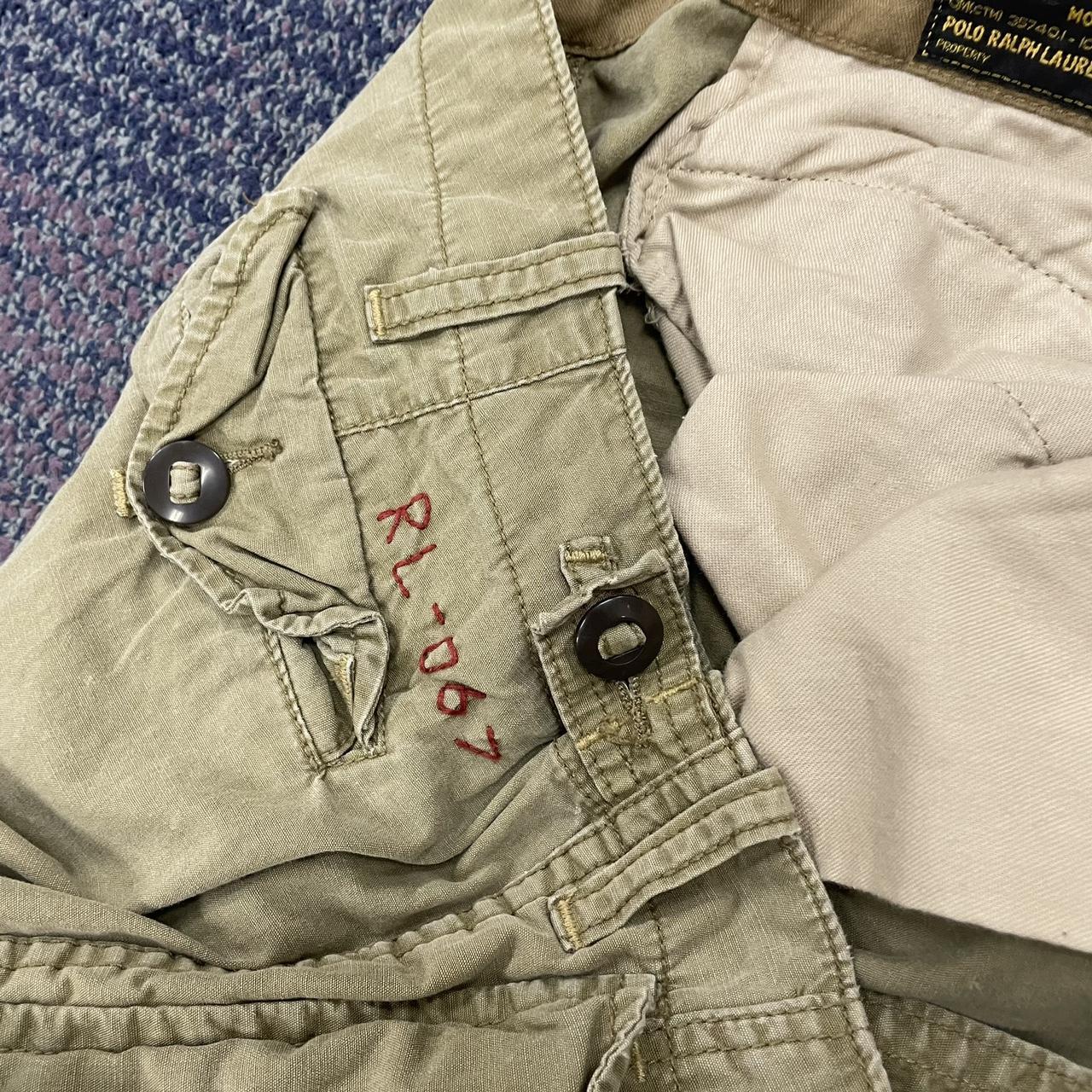 Polo Ralph Lauren army cargo pants 📏36”x34” 33”... - Depop