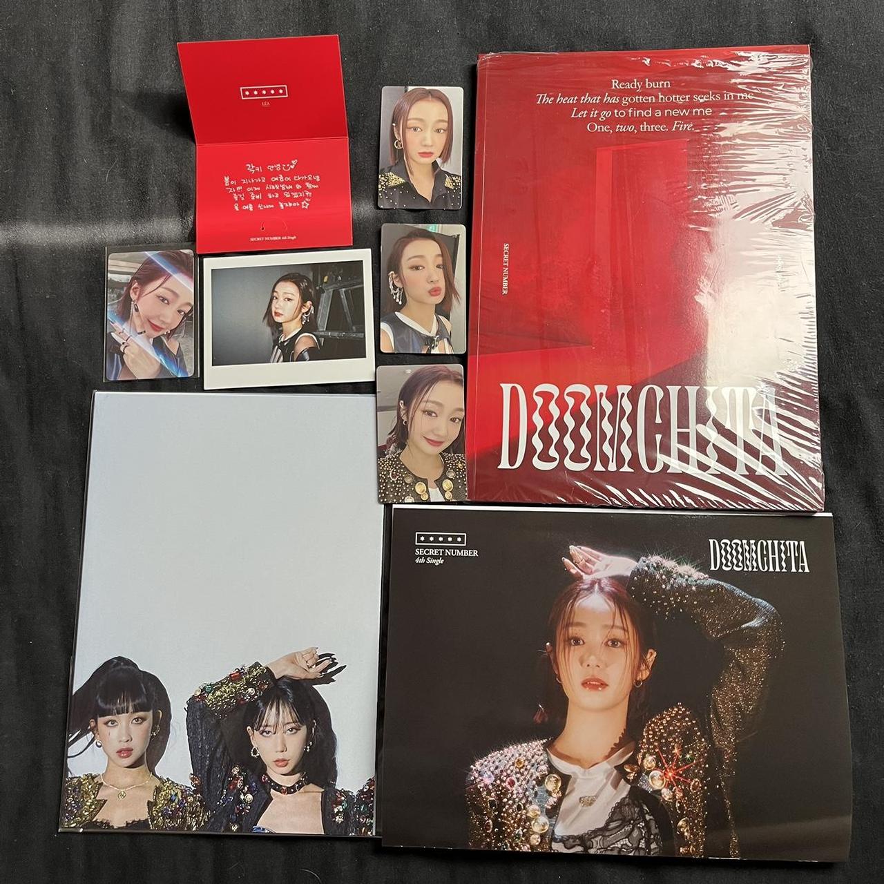 secret number doomchita album lea makestar pob full... - Depop