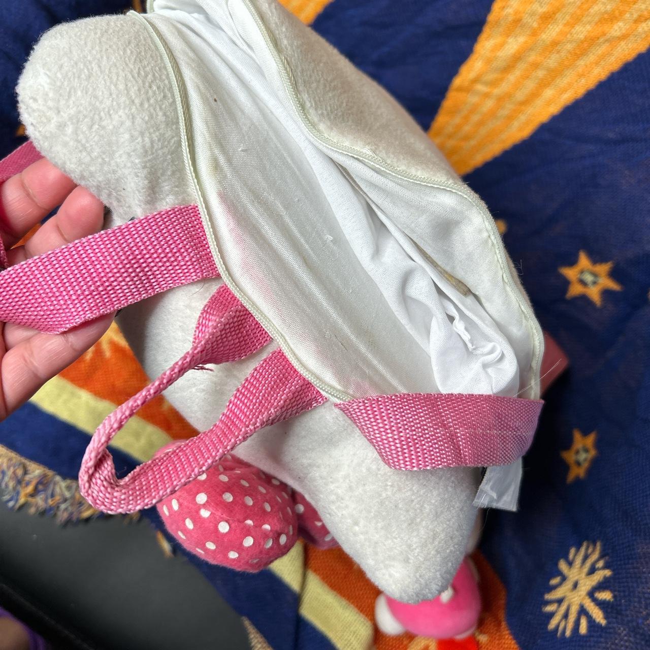 Doll size backpack hello kitty vintage broken zipper... - Depop