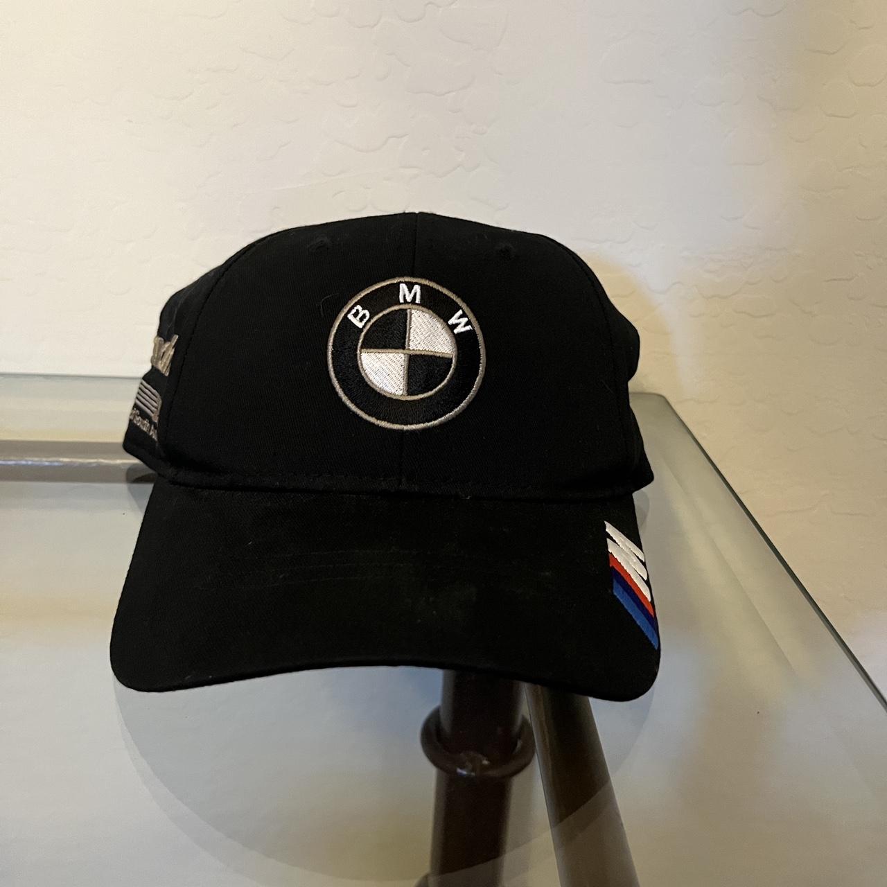 BMW M Series Hat. Hat features an adjustable velcro... - Depop