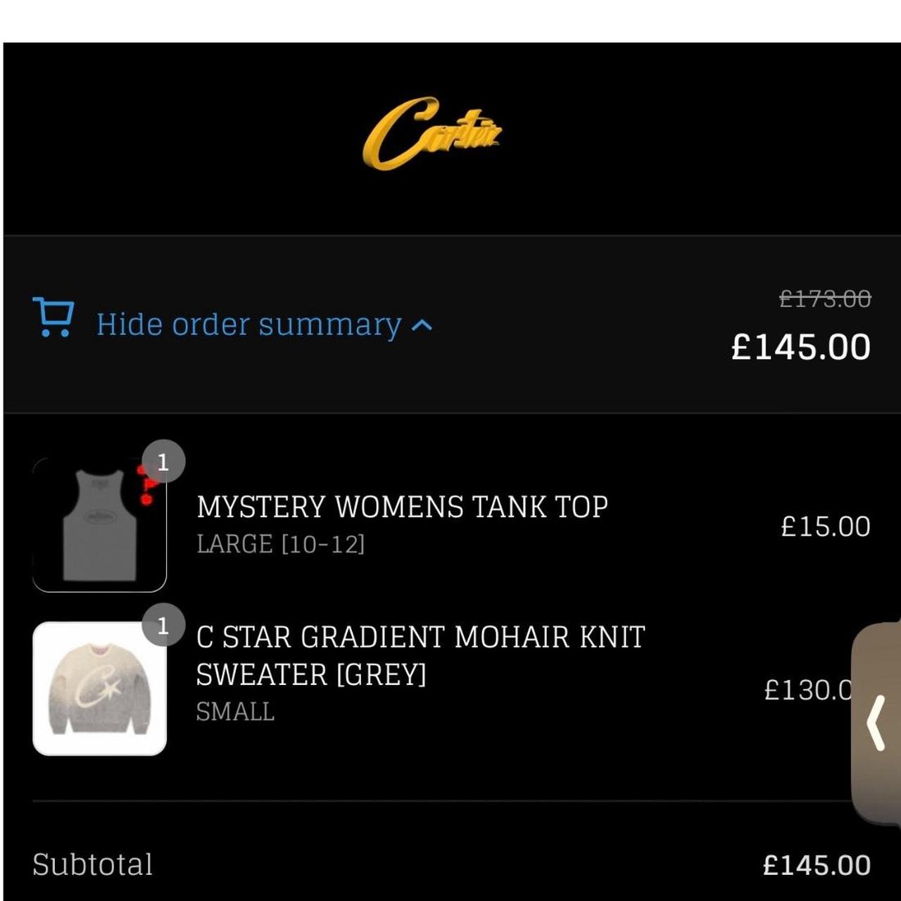 Corteiz C Star Gradient Mohair Knit Sweater worn... | Depop