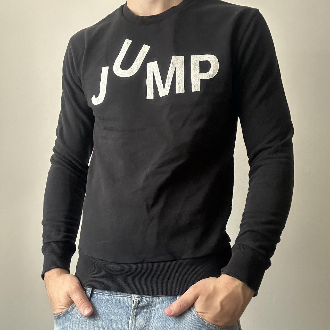 ZARA PULSE — JUMP graphic black sweatshirt. Made in... | Depop