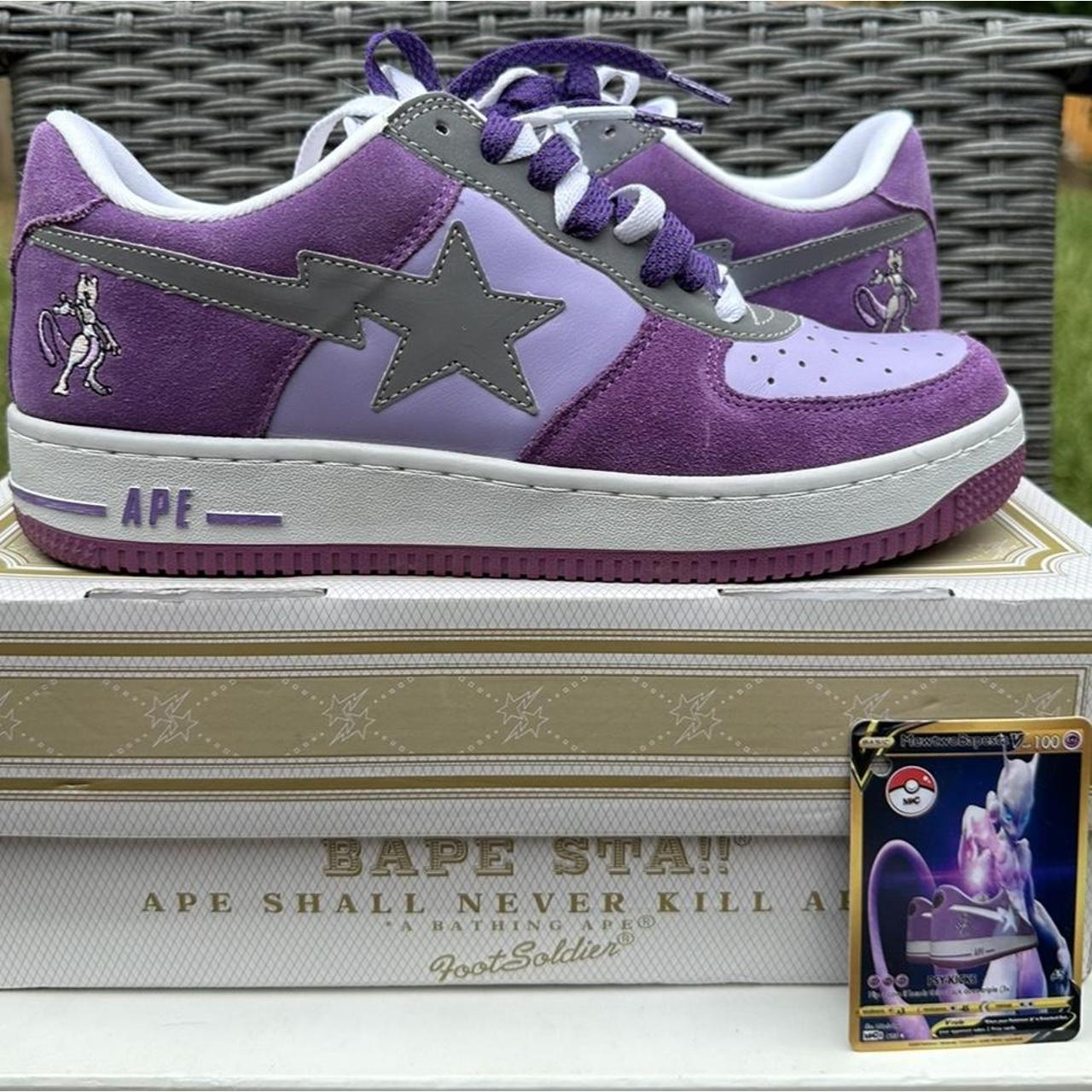 Macsta Mewtwo bapesta Size 9 #pokemon #streetwear... - Depop