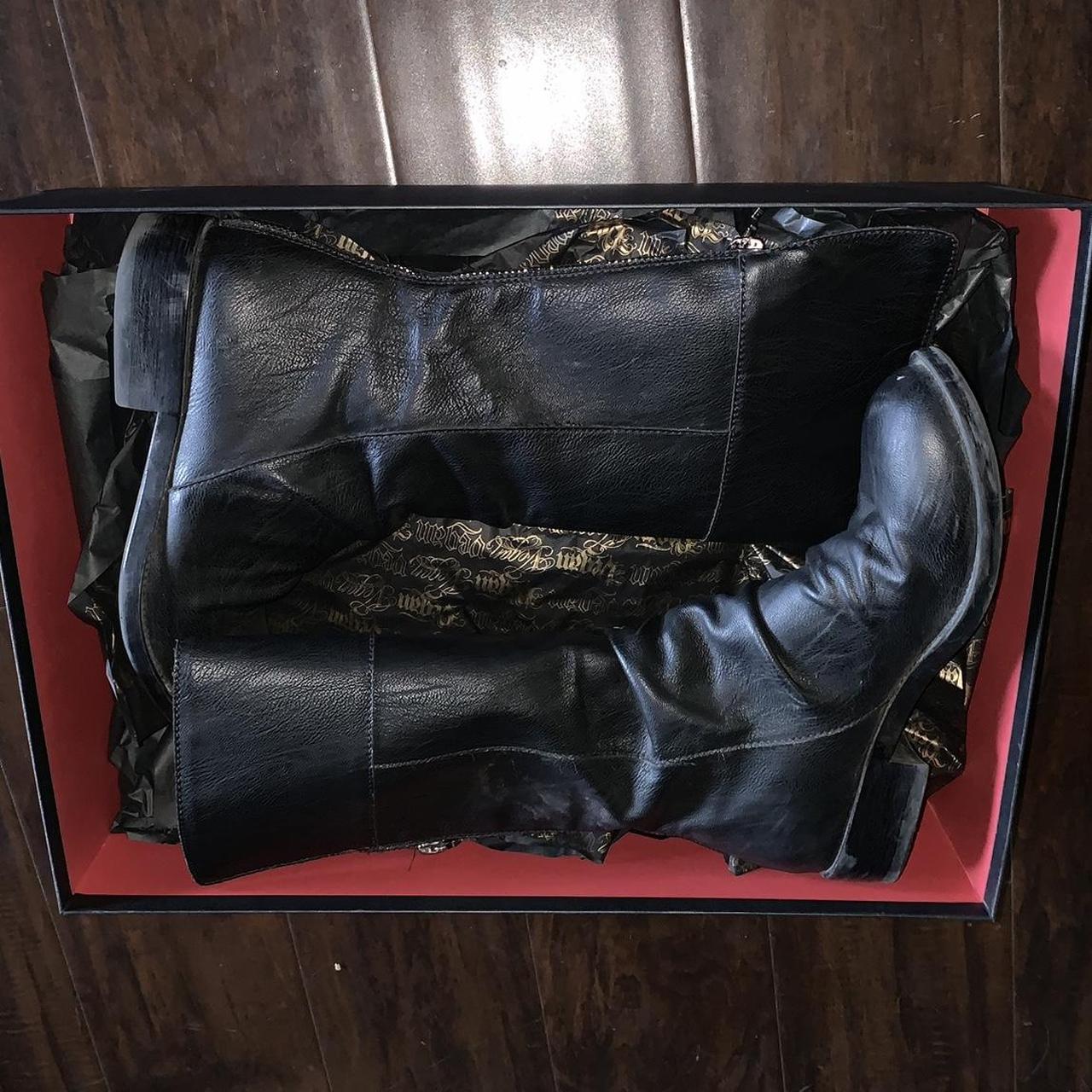 Von D Slayer boots - size 9 39 Lightly worn black... - Depop