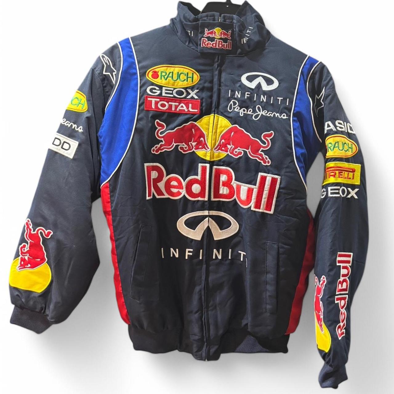 Red bull racing F1 Jacket Amazing quality, sizes M... | Depop