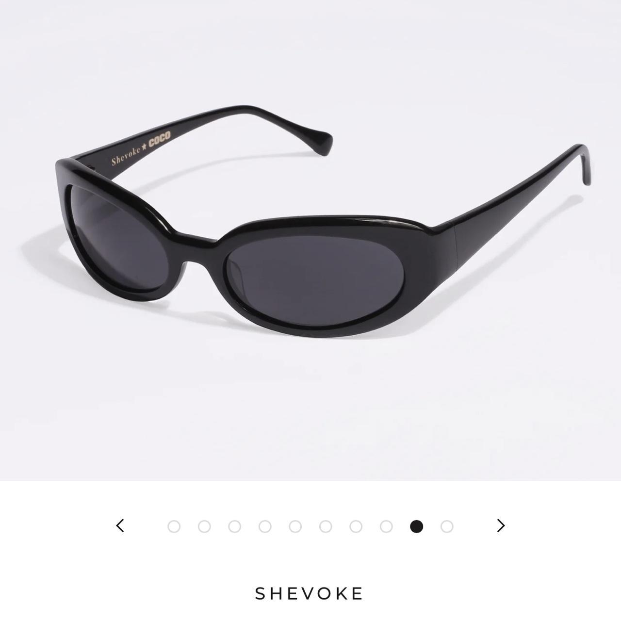 Shevoke COCO 002 black sunglasses BRAND NEW Never... - Depop