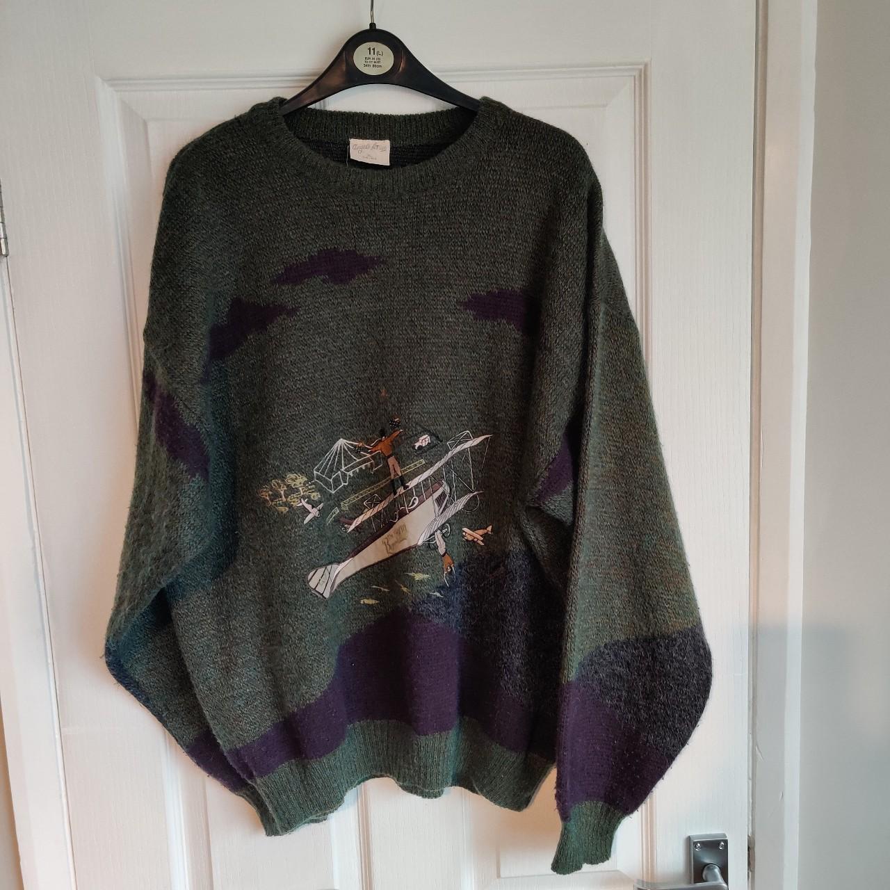 Angelo Litrico Vintage Italian Jumper. XL. - Depop