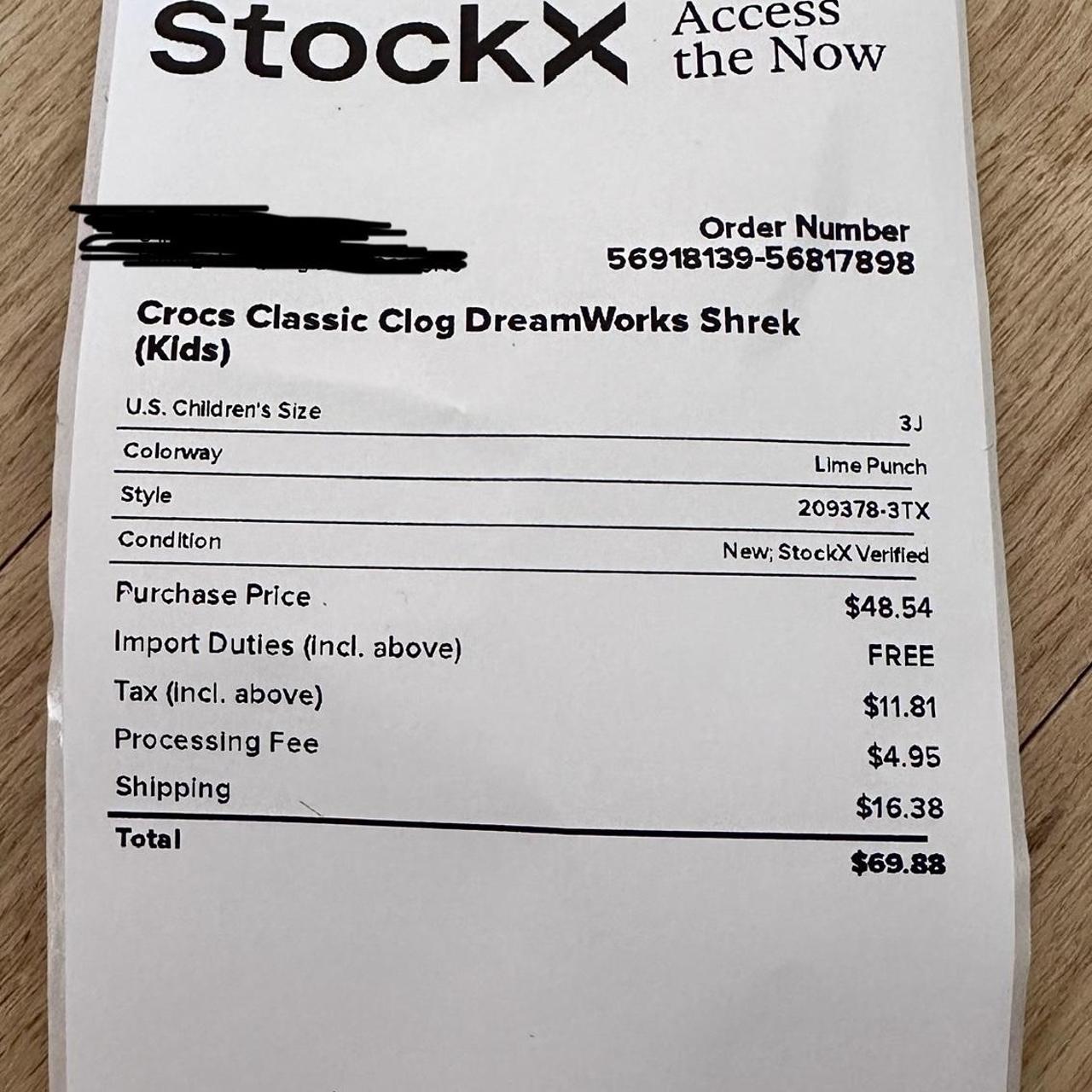 Brand new shrek crocs Size Junior 3 (J3) Open to... - Depop