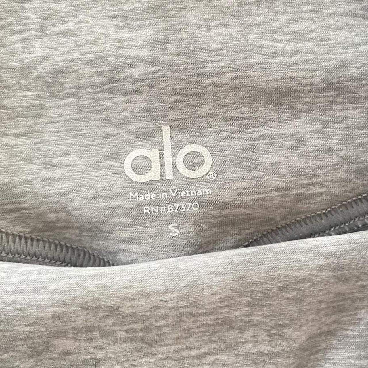 Alo Yoga Women's Grey Shorts | Depop