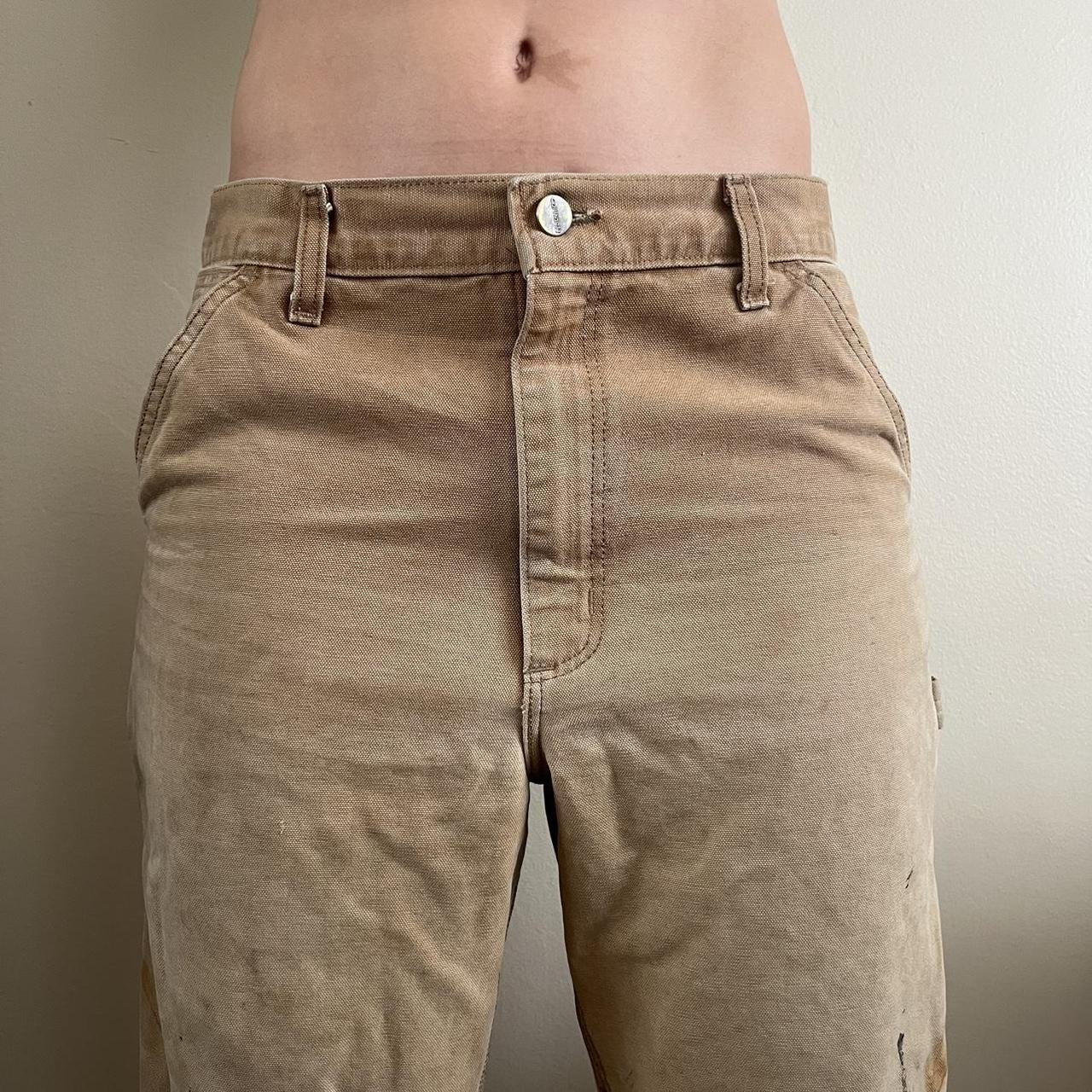 CARHARTT UTILITY CARGOS - some wear and paint on... - Depop