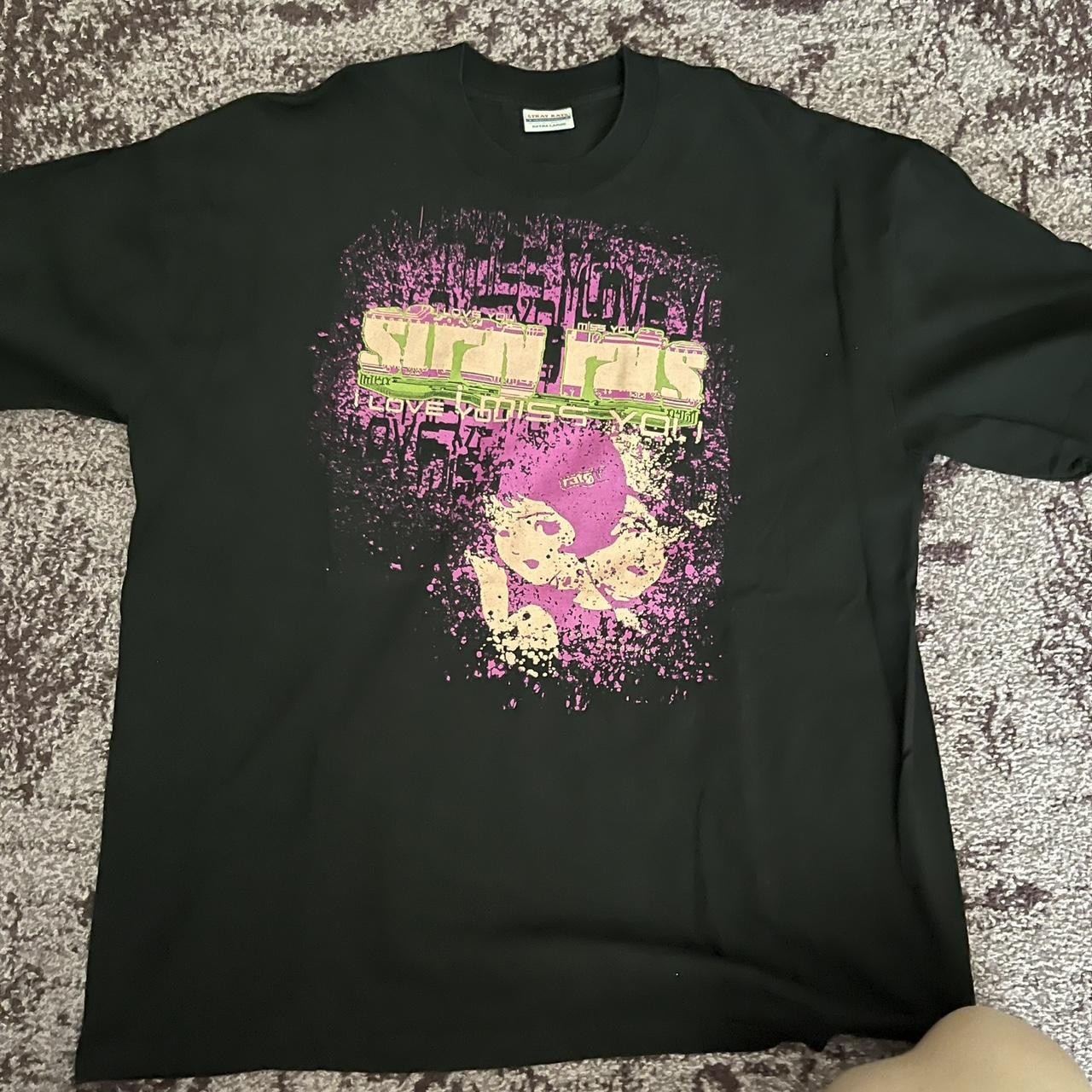 Stray Rats cyber girl tee #strayrats #happy99 - Depop