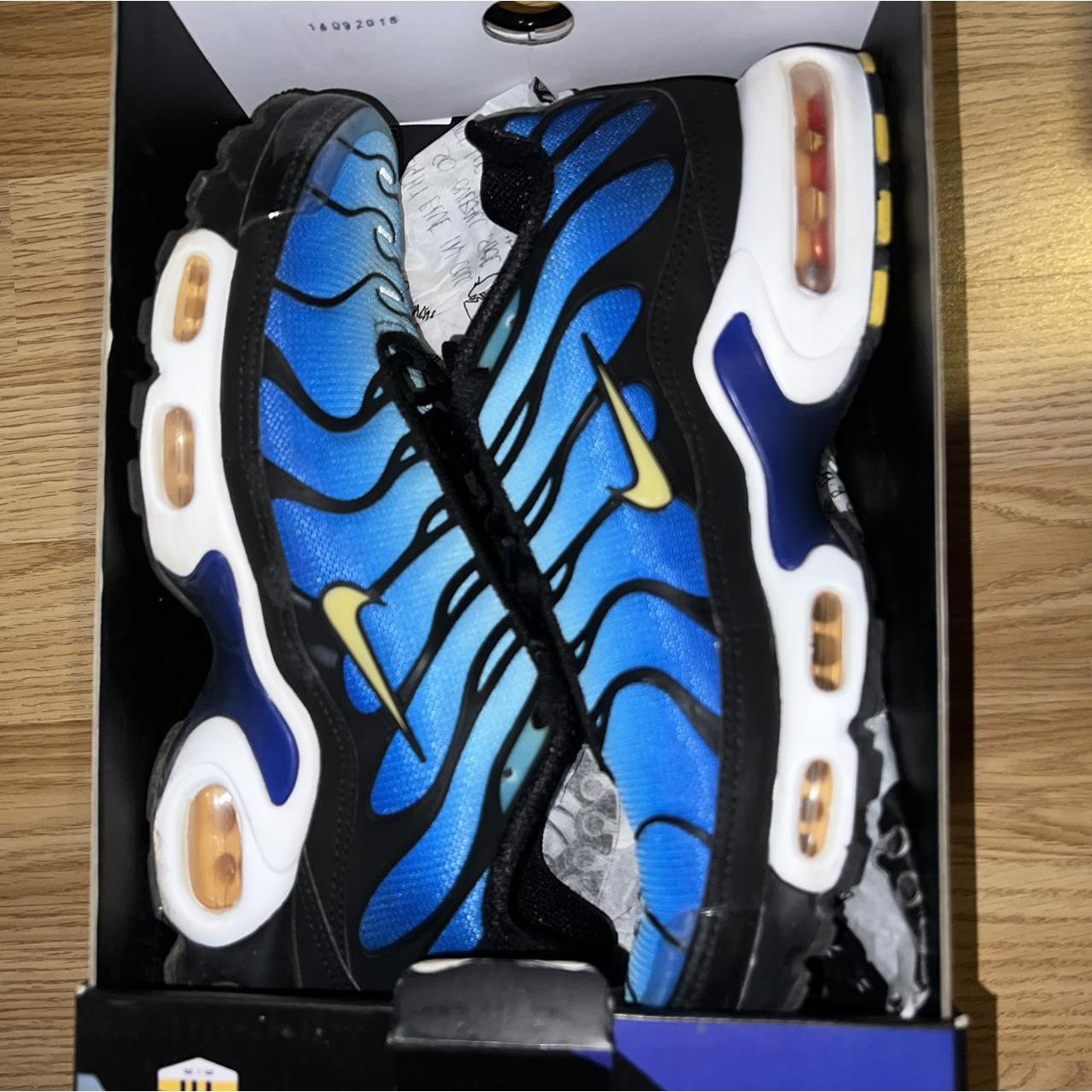 Nike Air Max Plus OG Tns tuned 1, hyper blue 2018... - Depop