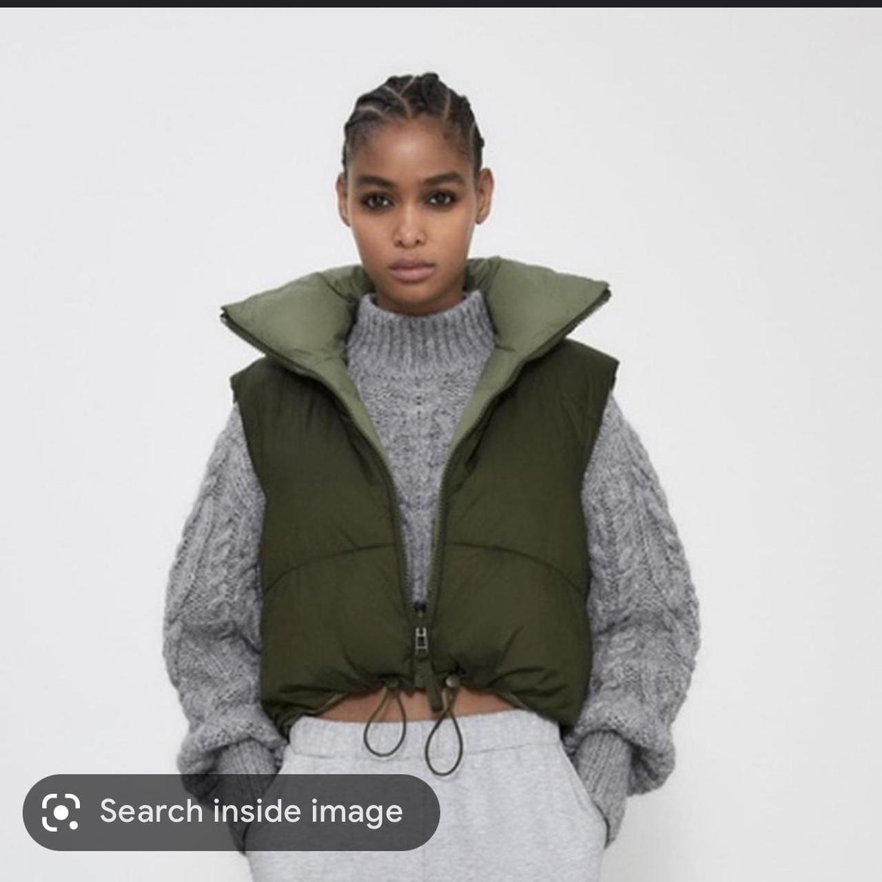 Zara Women's Gilet | Depop