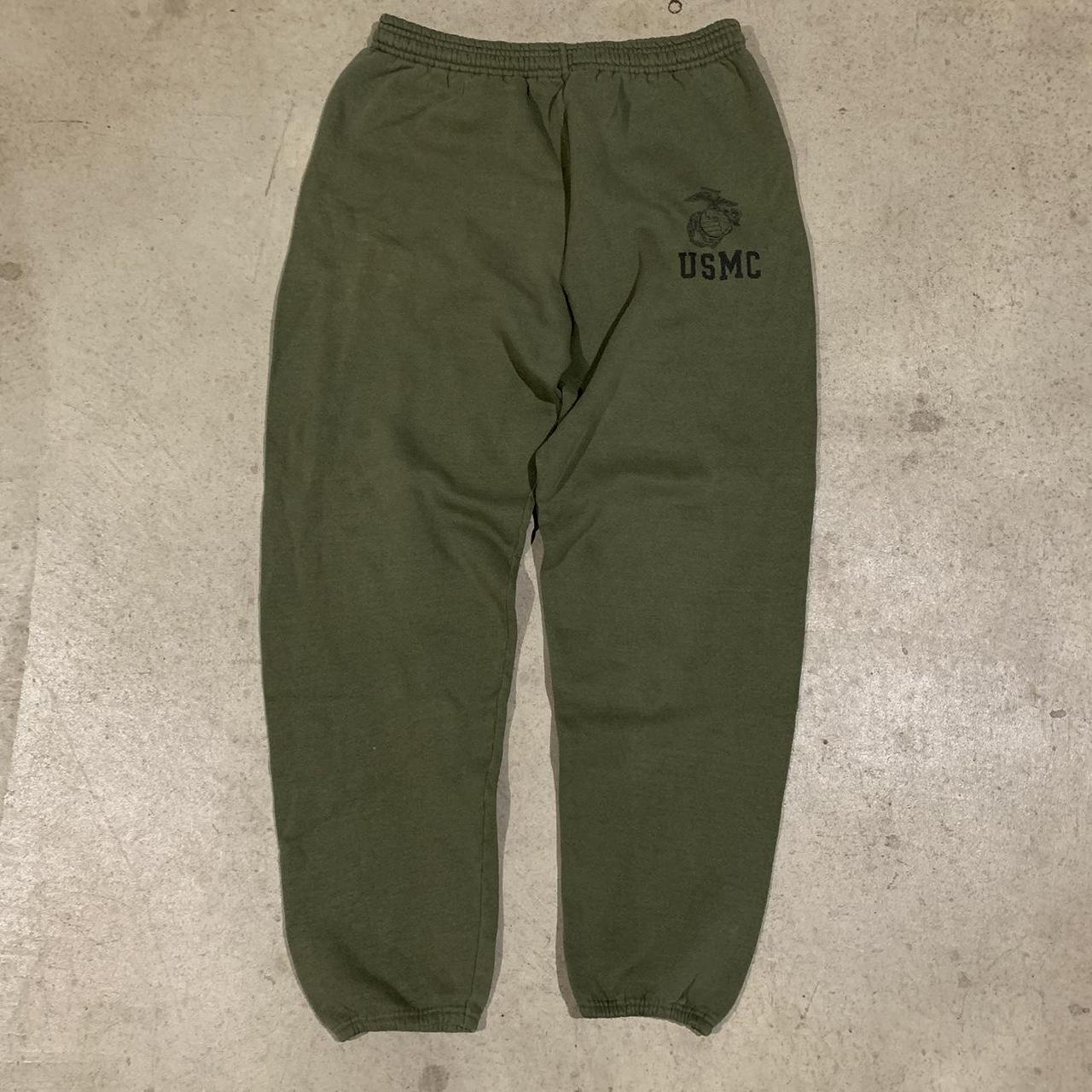 Soffe Men's Green Joggers-tracksuits | Depop