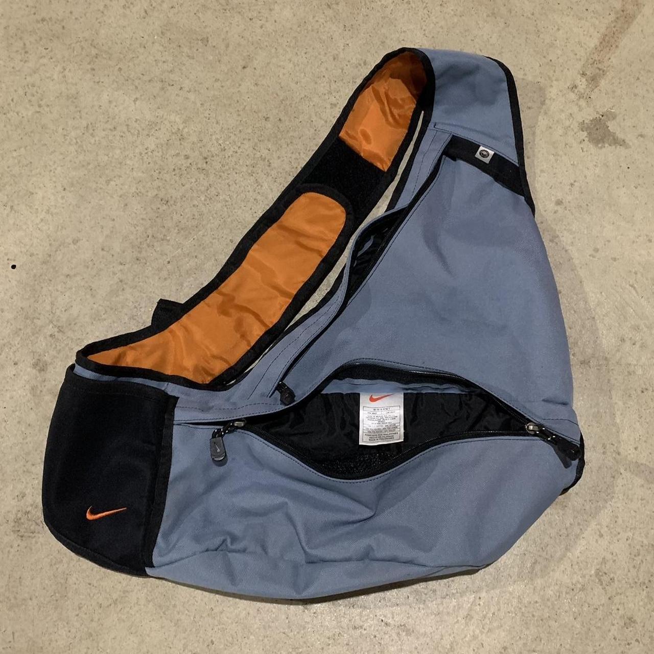 Nike Sling Bag 2000s style Adjustable strap Zipper... - Depop