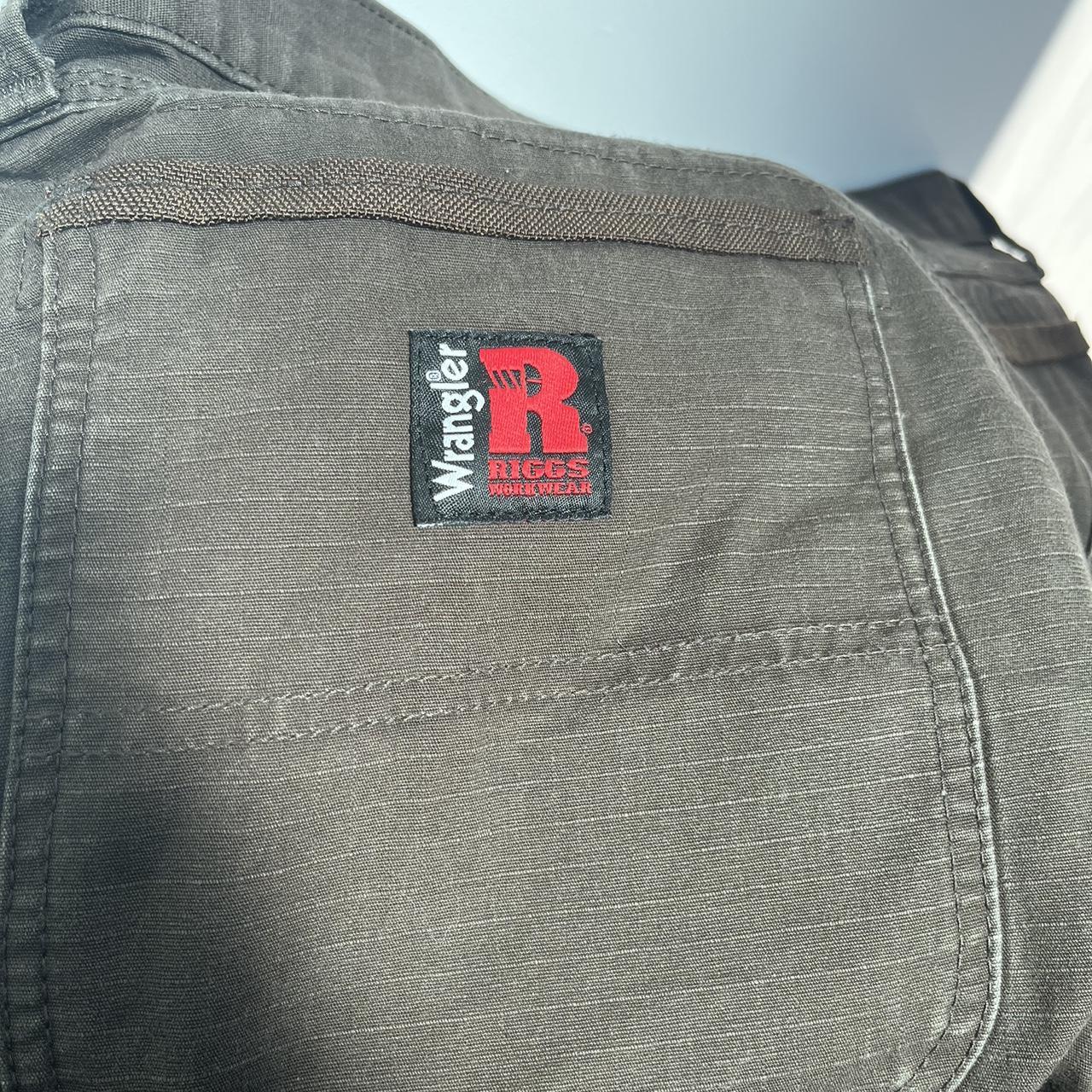 Wrangler Riggs Workwear Ranger Pants - Brown Size:... - Depop