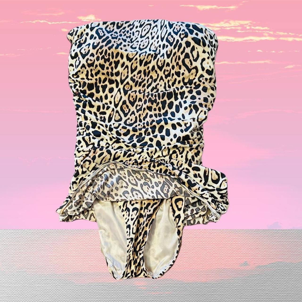 Victorias Secret Cheetah Print One Piece Swimsuit Depop