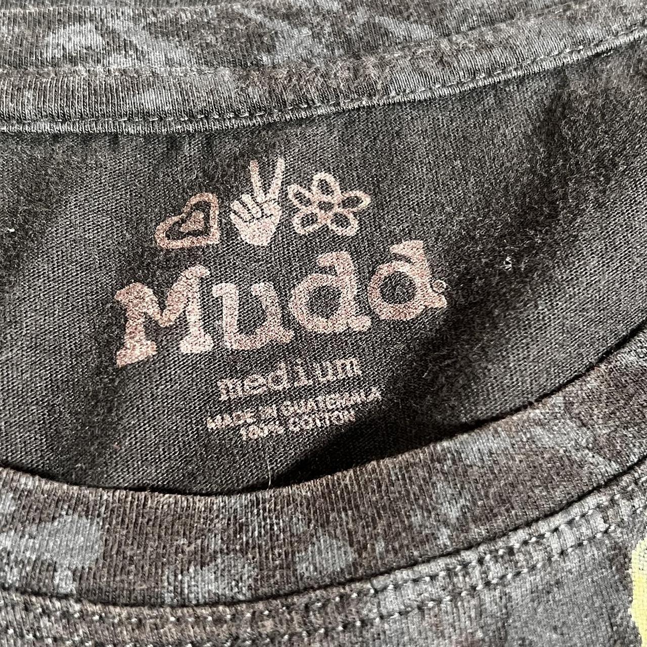 MUDD rose bleach style top with pearl studs 🪽 In... - Depop