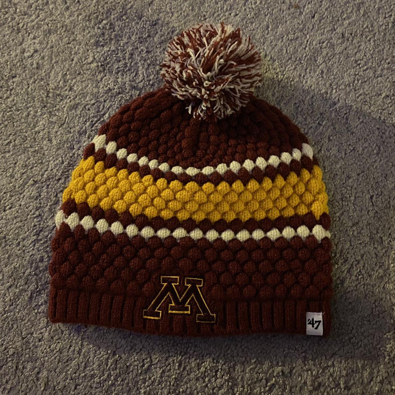NWOT / university of minnesota winter stocking cap,... - Depop