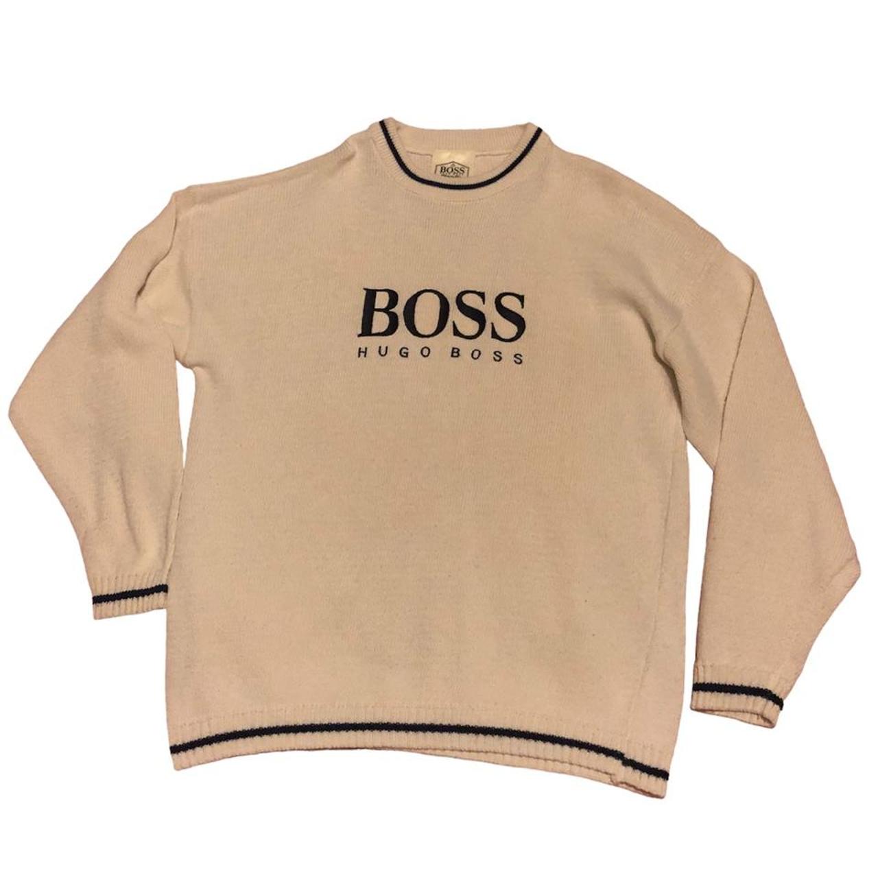 Vintage Hugo boss knit Very rare and amazing... - Depop