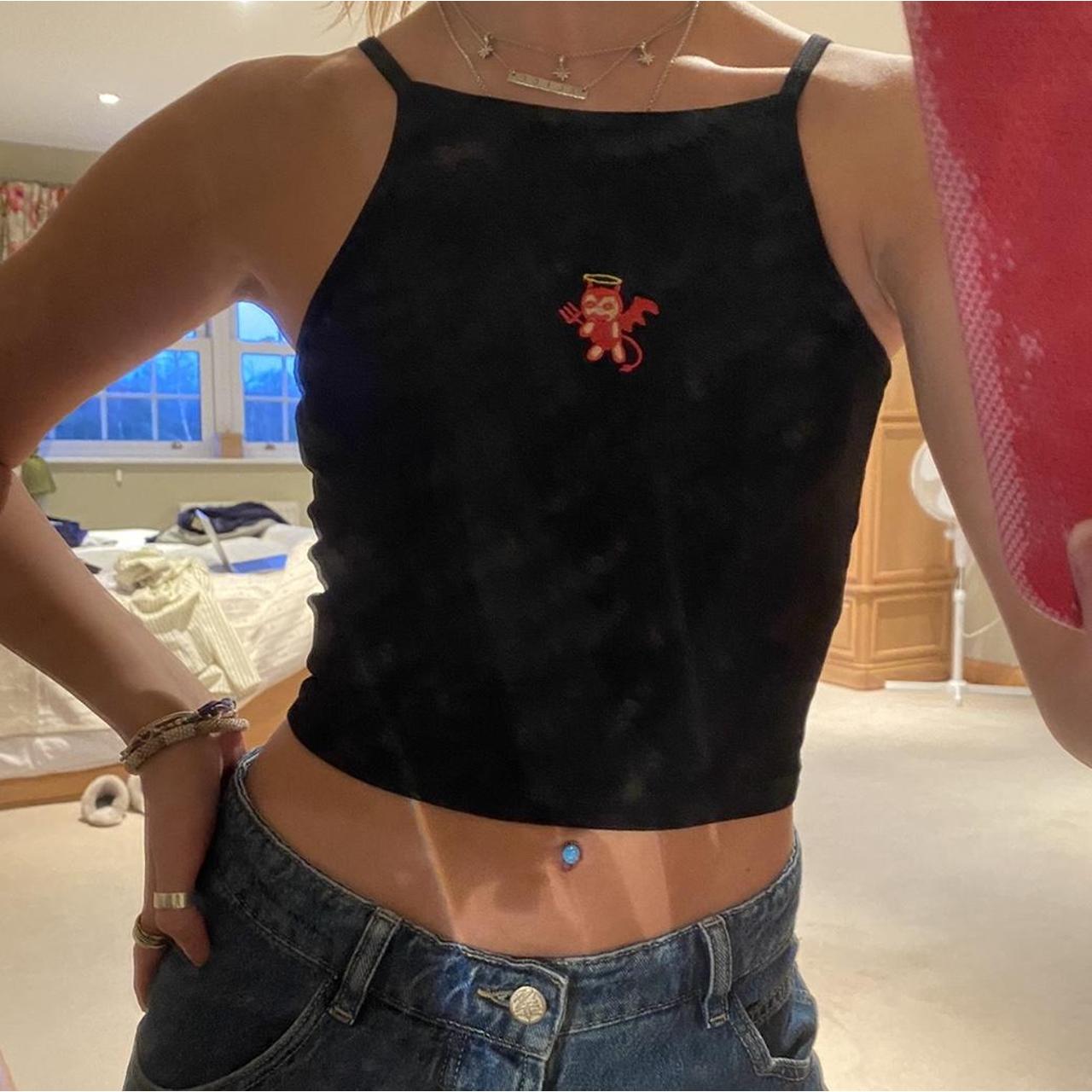 Y2K, Devil vest top - Depop