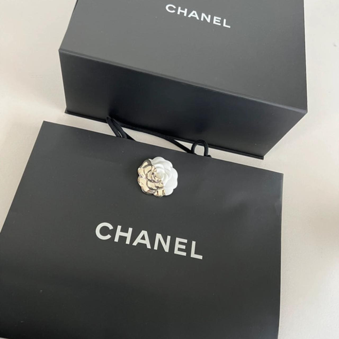 Chanel Boy Bag Chevron Red New. Invoice,... - Depop