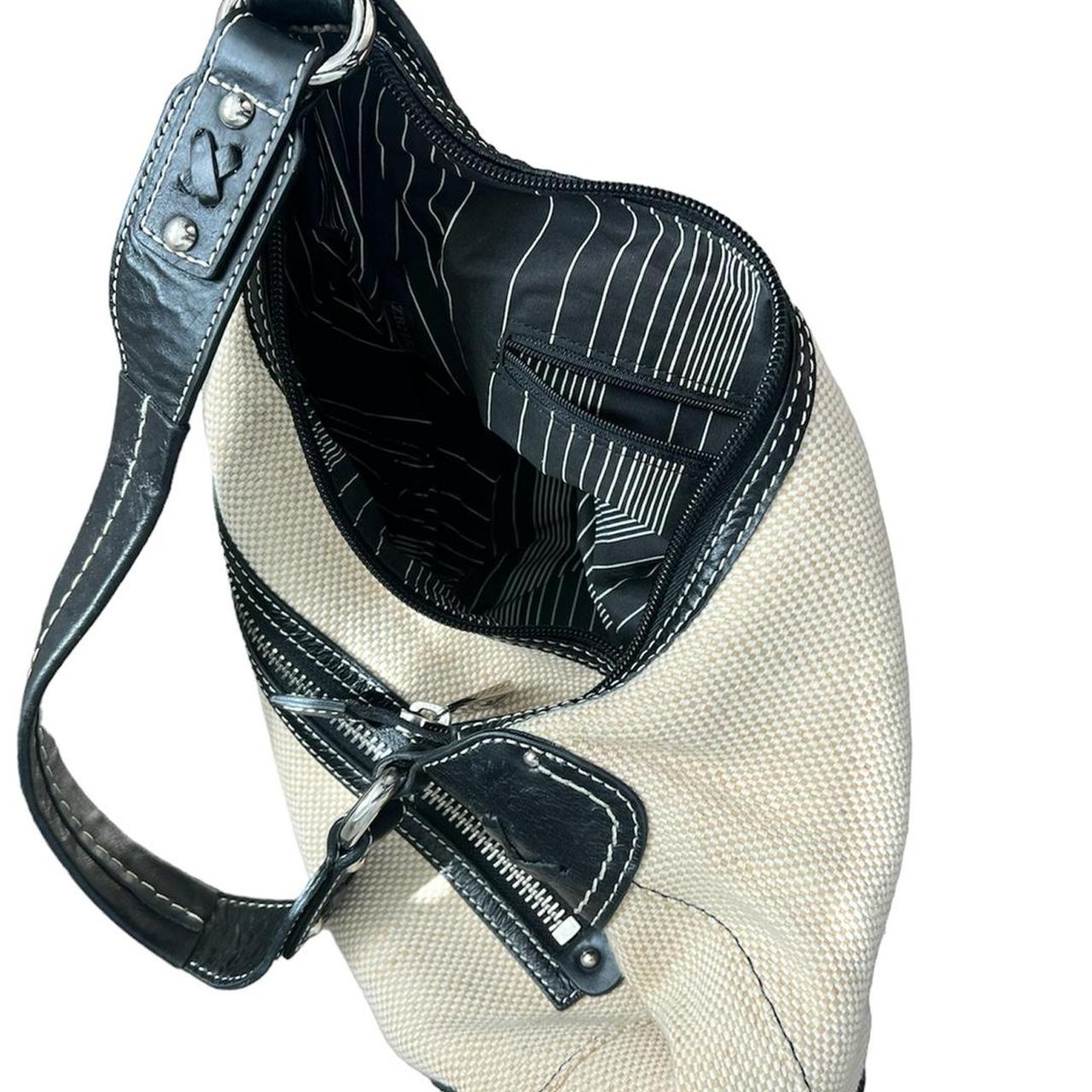 Amazing vintage two tone shoulder purse. Width is... - Depop