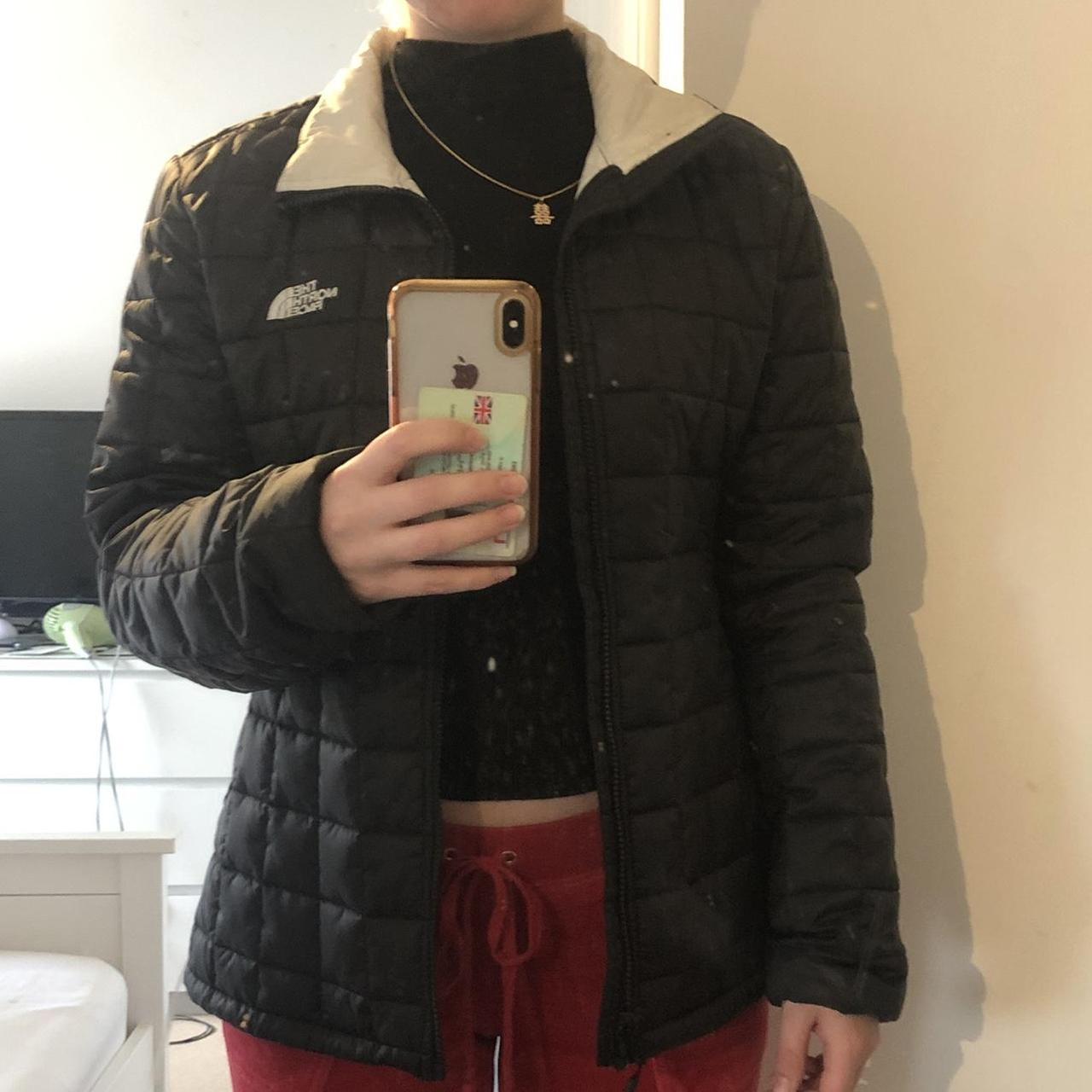 North face square puffer jacket. Lightweight but... | Depop
