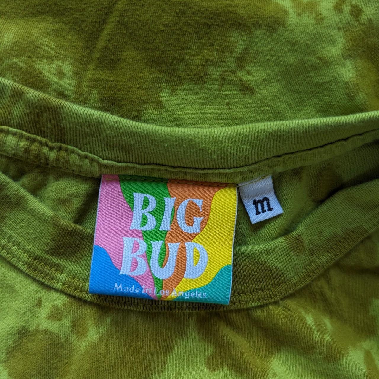 Big Bud Press unhemmed crop sunshine tee size M. - Depop