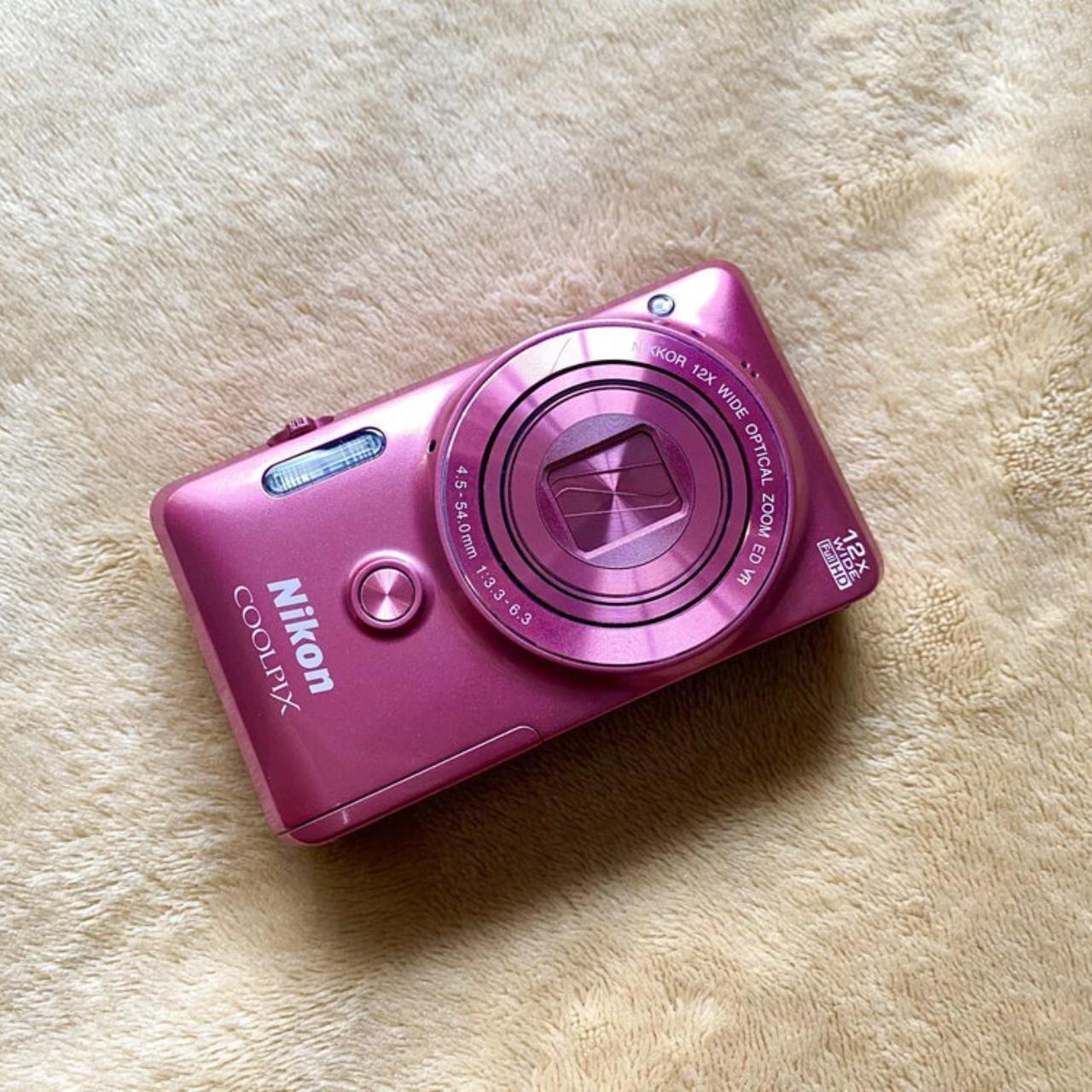 [RARE] Pink Nikon Coolpix S6900 16MP Camera With... - Depop