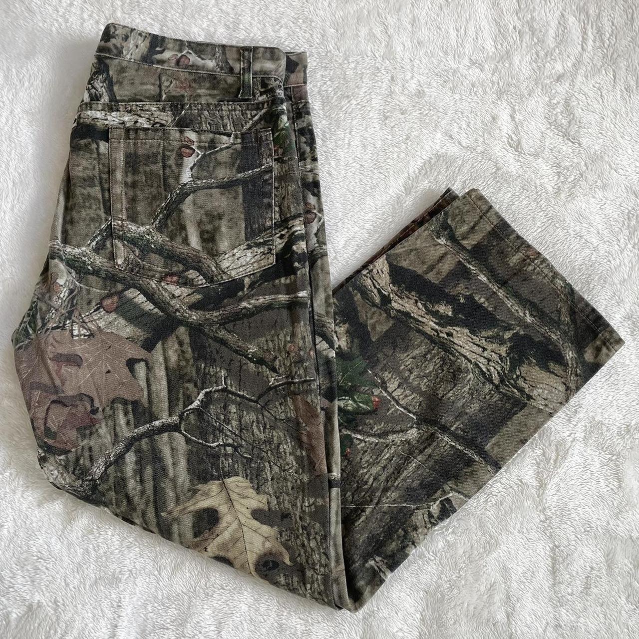Mossy Oak Break Up Infinity Camo Print Utility Cargo... - Depop