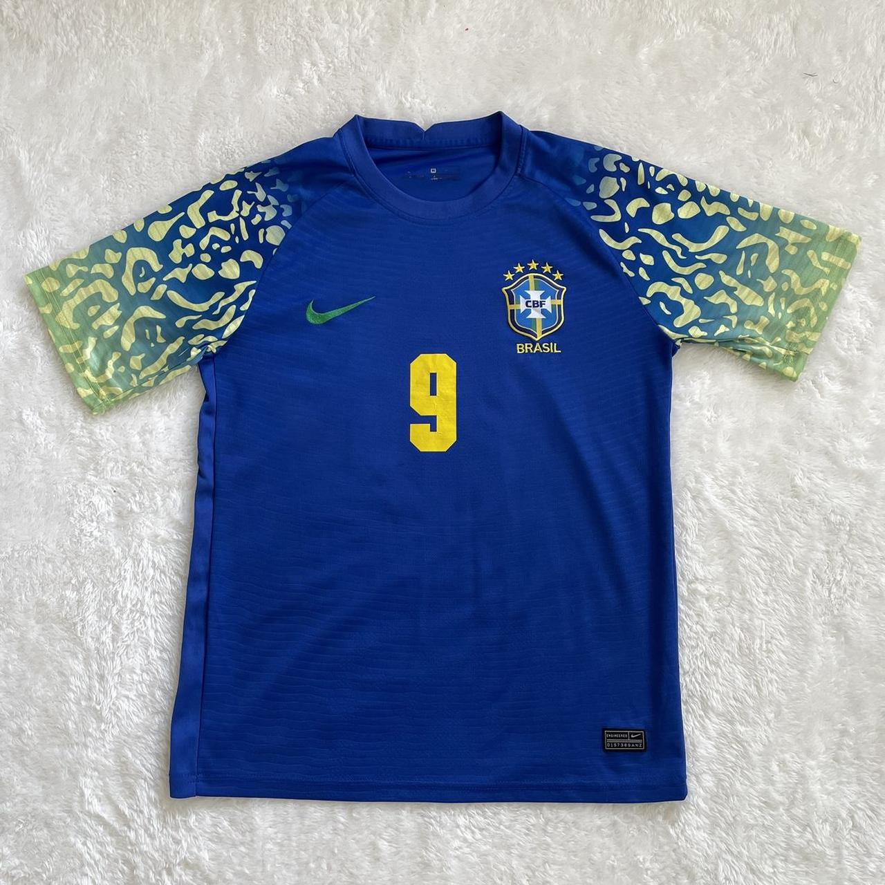 Nike 2022 Brazil World Cup Canarinho Jersey 9 Size... - Depop