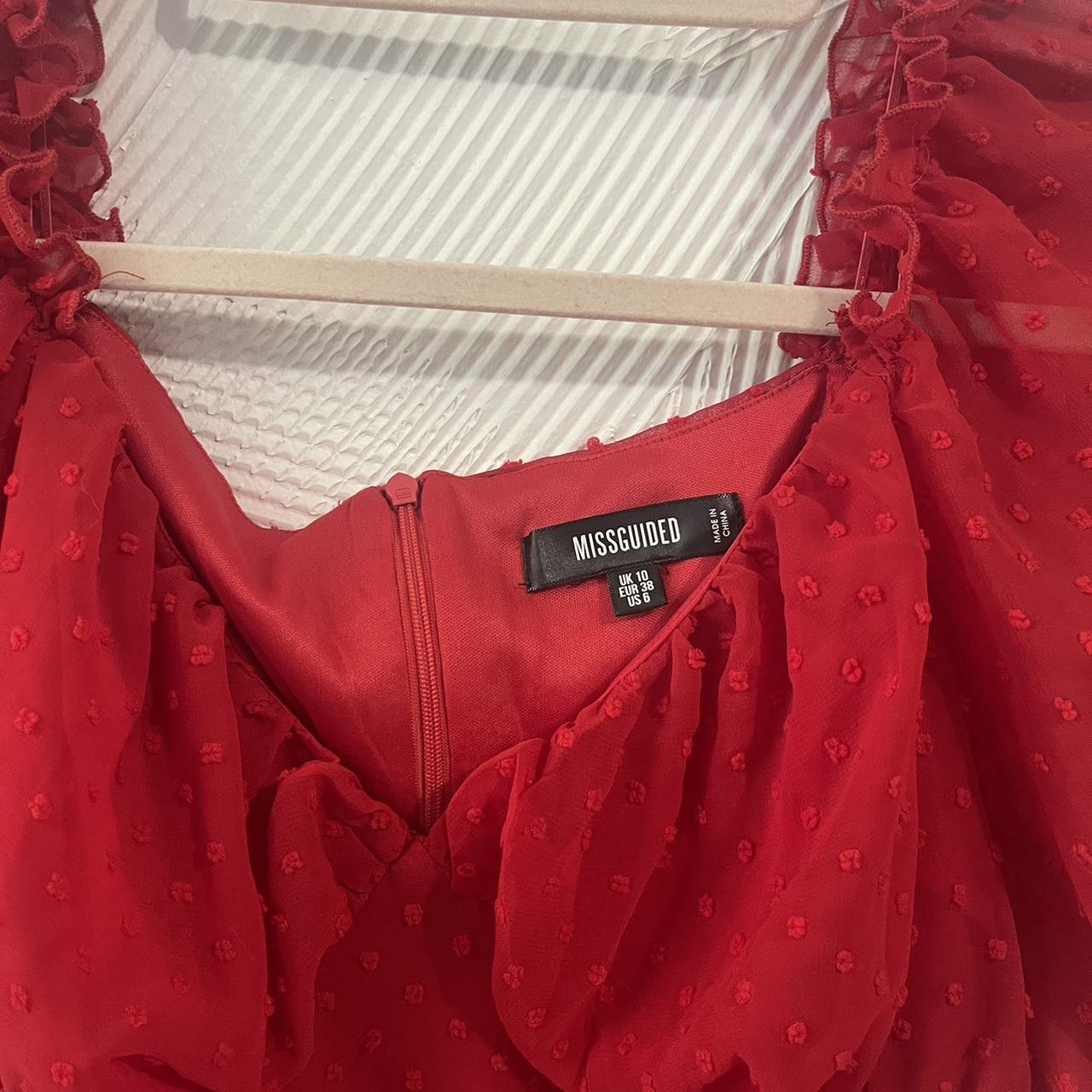 Missguided Women's Red Dress | Depop