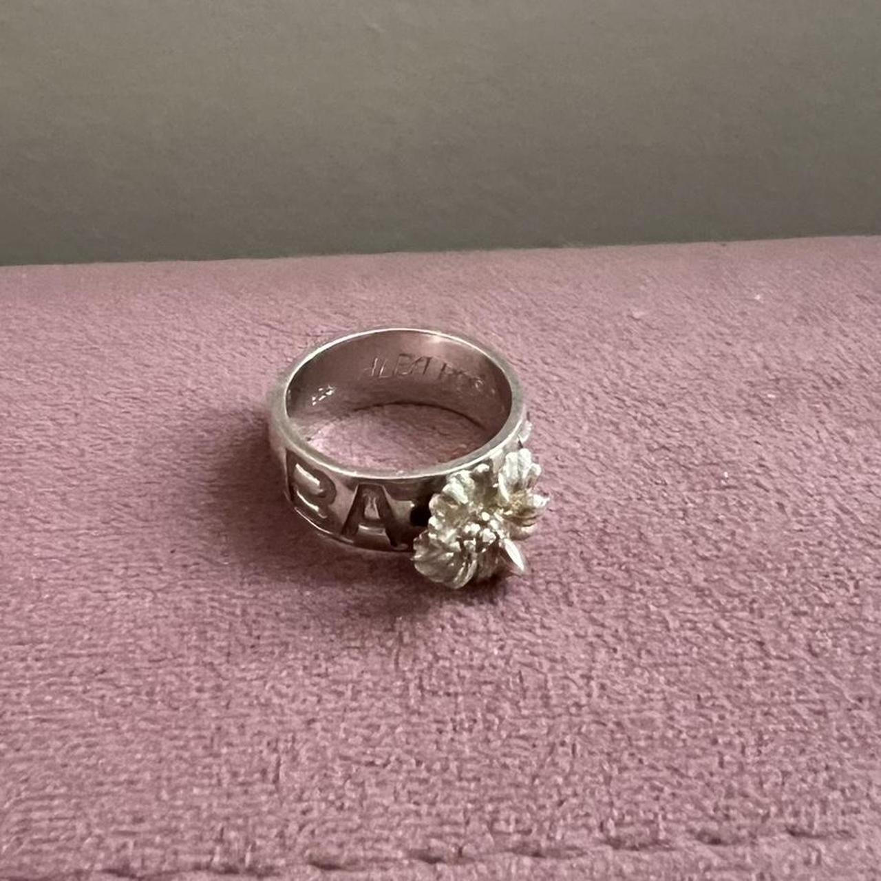 Japanese Gyaru Brand Alba Rosa Sterling Silver... - Depop