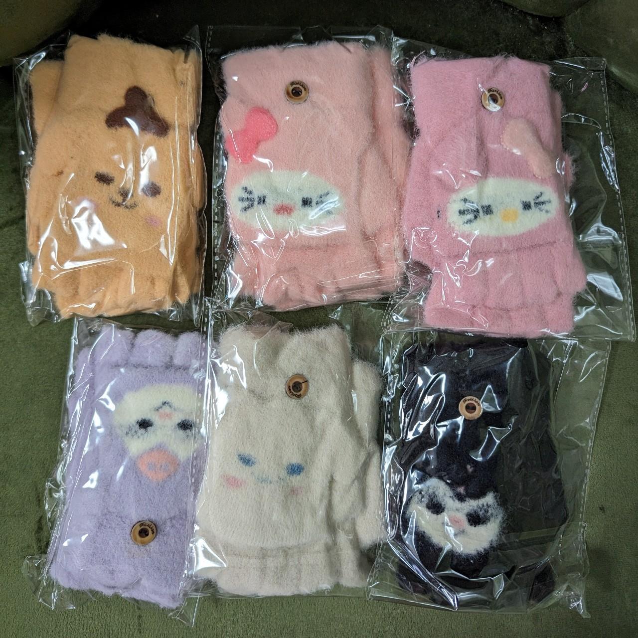 Hello kitty and friends kids mittens Pack of 6 Kids... - Depop