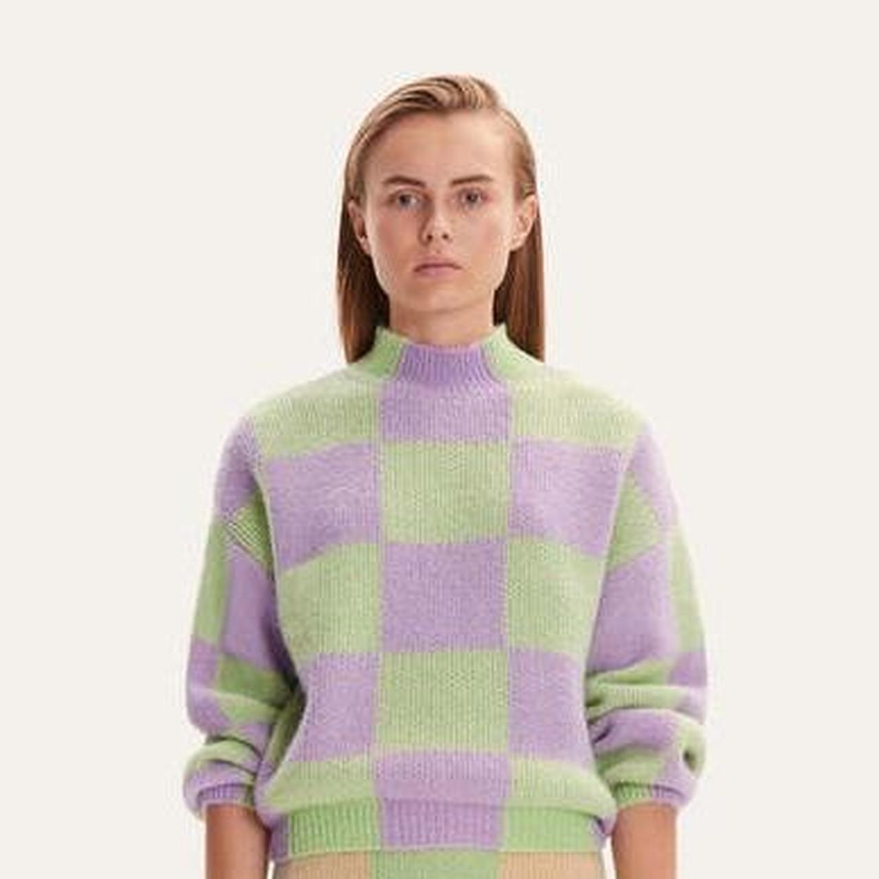 Stine Goya Adonis Sweater (Lavender Fog) As seen on... - Depop