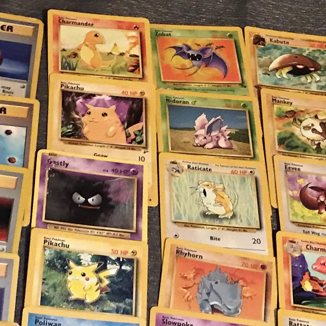 Random 40 base set 1999 pokemon cards . You’ll get... - Depop