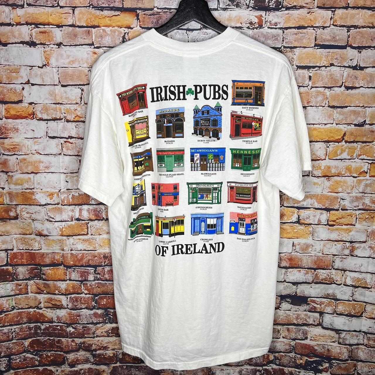 Vintage Irish Pubs Of Ireland Souvenir T Shirt... - Depop