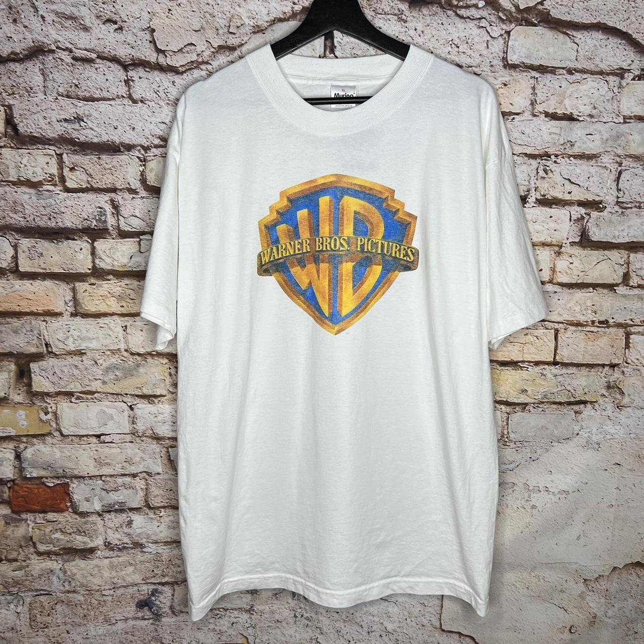 Vintage Warner Bros Pictures Promo T Shirt... - Depop