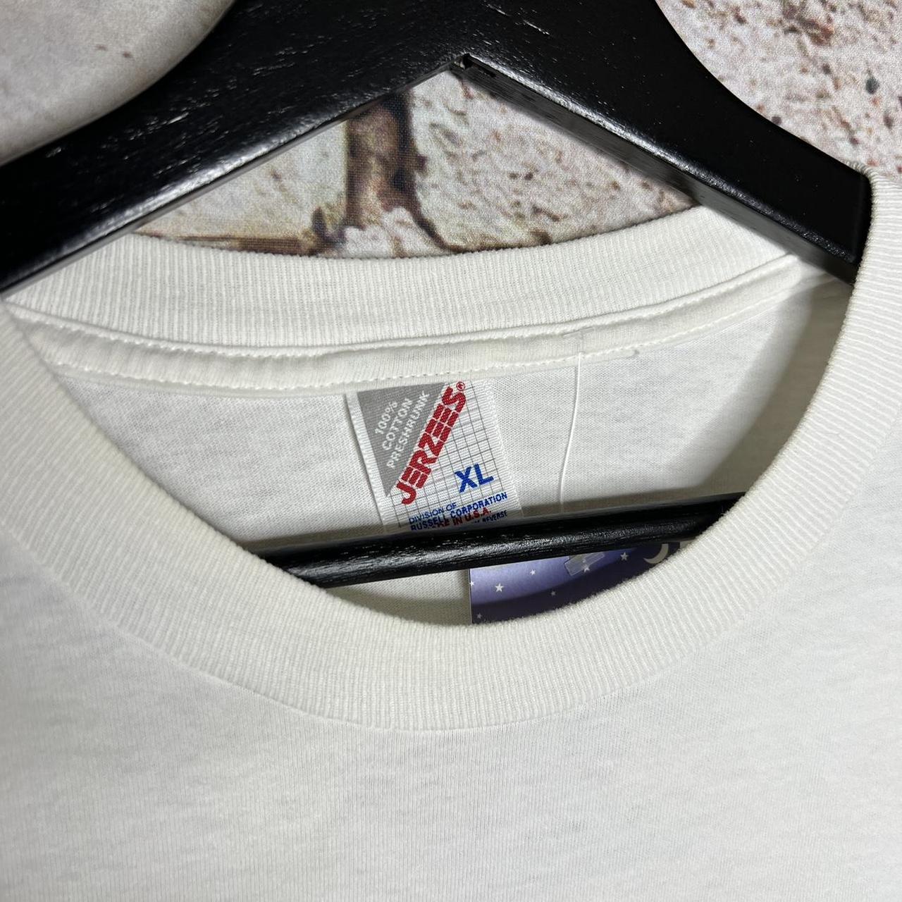 Jerzees Men's White T-shirt | Depop