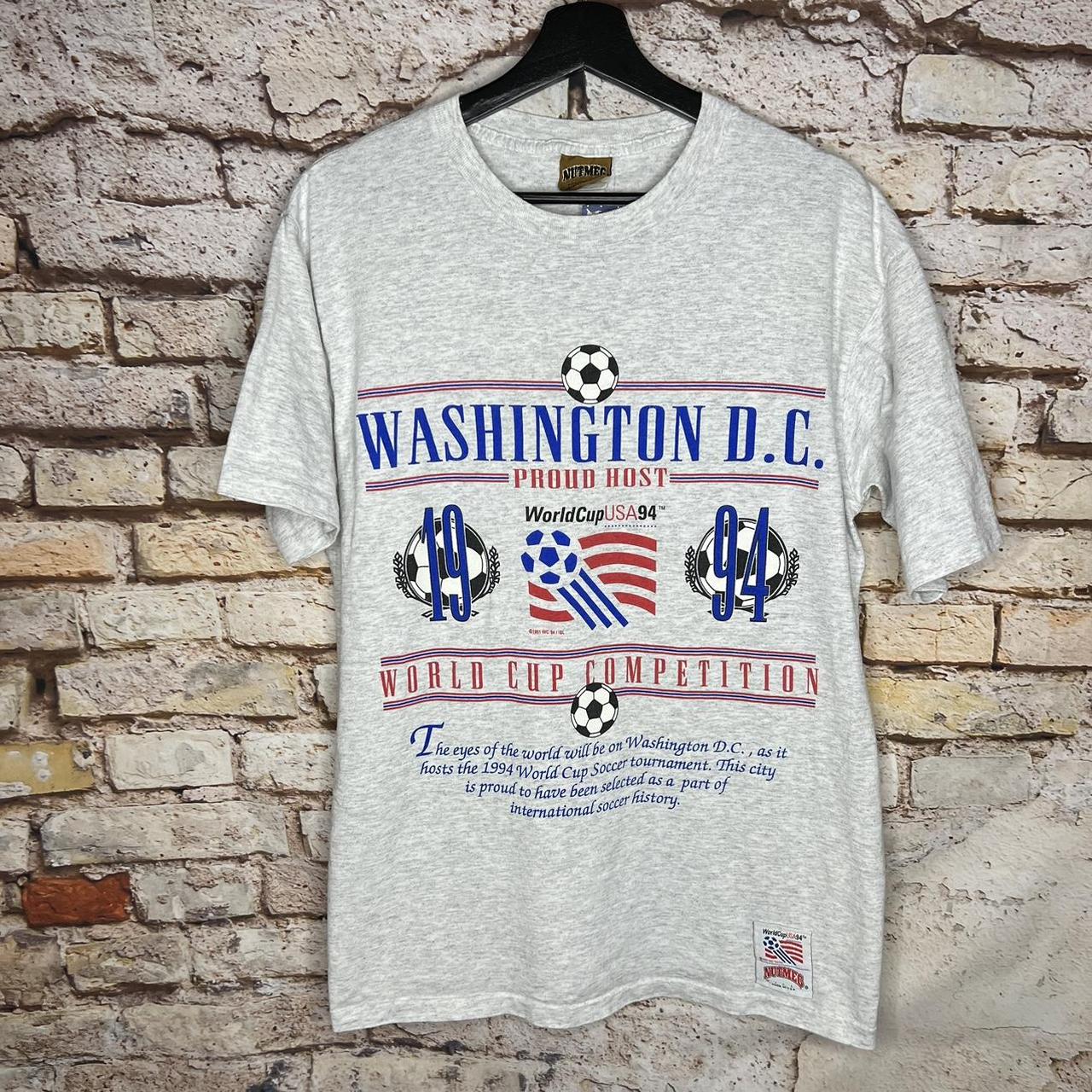 Vintage World Cup USA 1994 Washington DC Soccer... - Depop