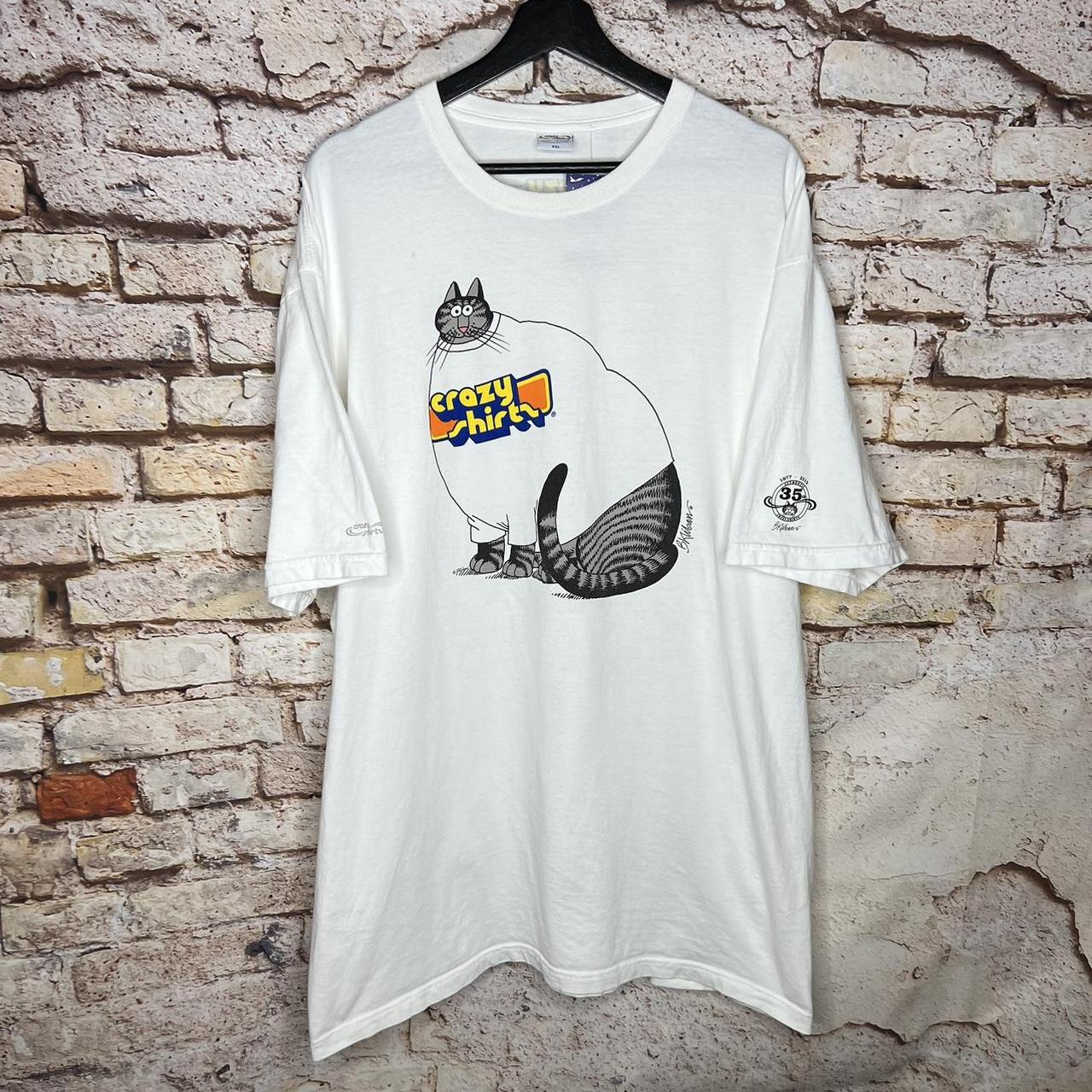 Crazy Shirts Men's White T-shirt | Depop