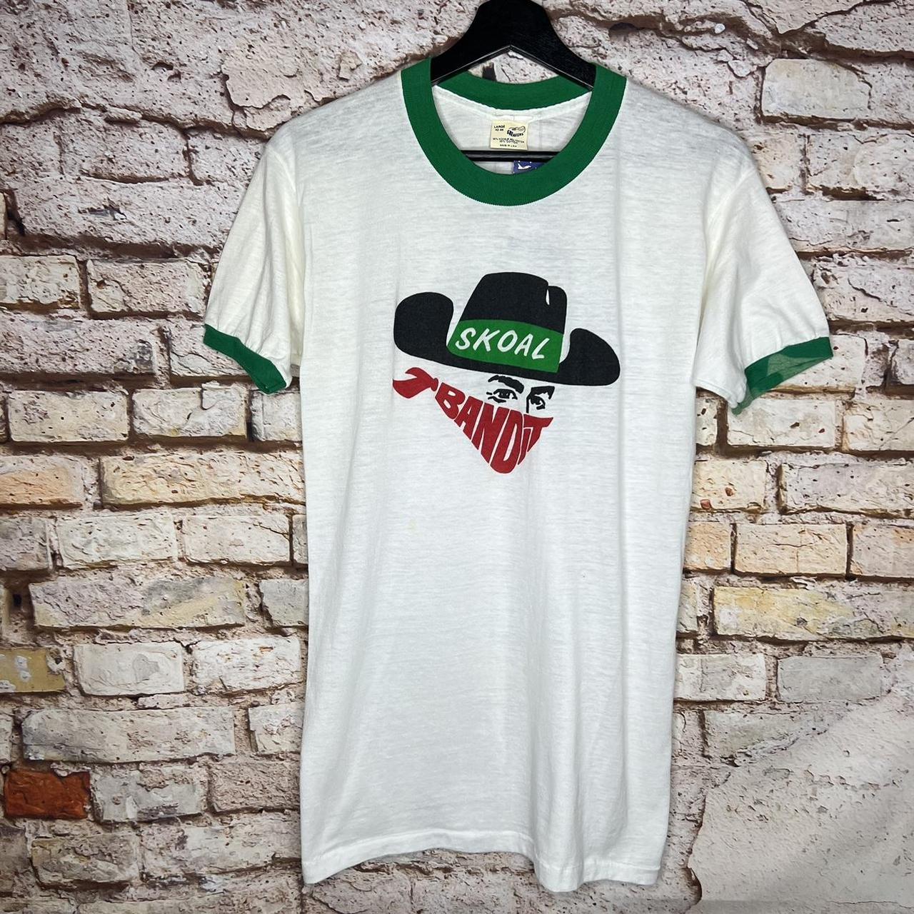 Vintage Skoal Bandit Tobacco Dip Ringer T Shirt... - Depop