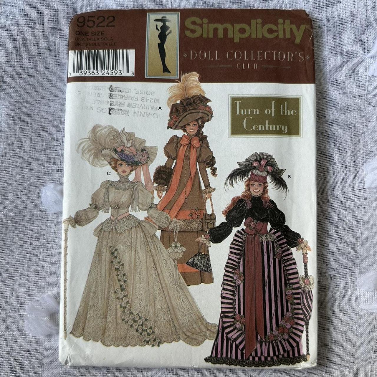 Vintage turn of the century 1900s DOLL DRESS sewing... - Depop