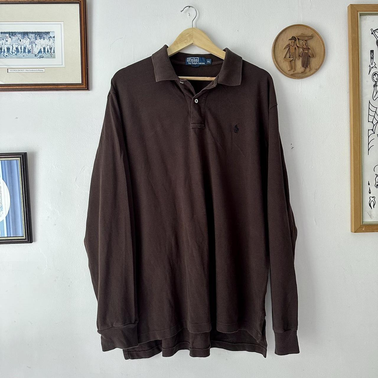 Polo Ralph Lauren Men's Brown Polo-shirts | Depop