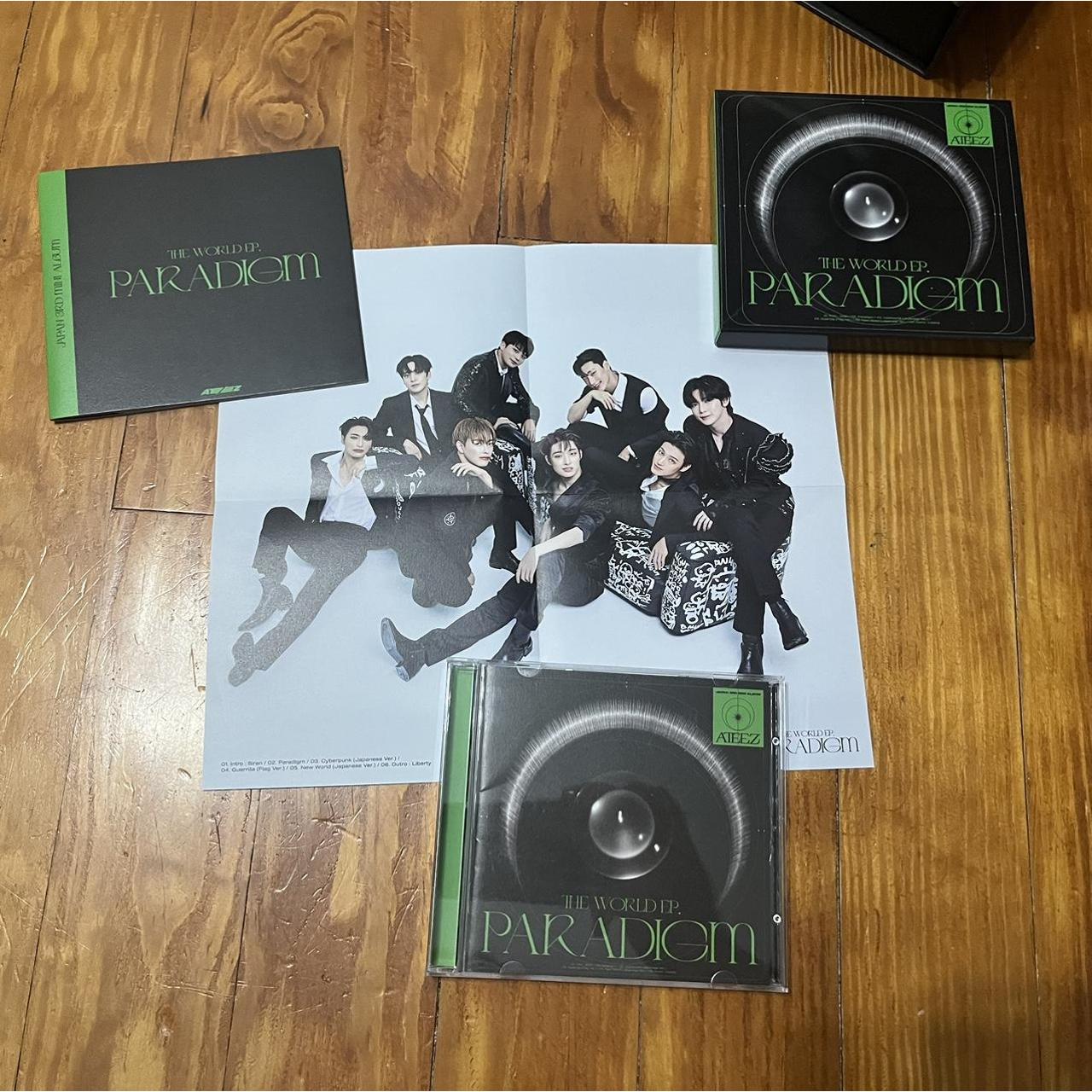 ATEEZ Paradigm EP Japan album Comes with... - Depop